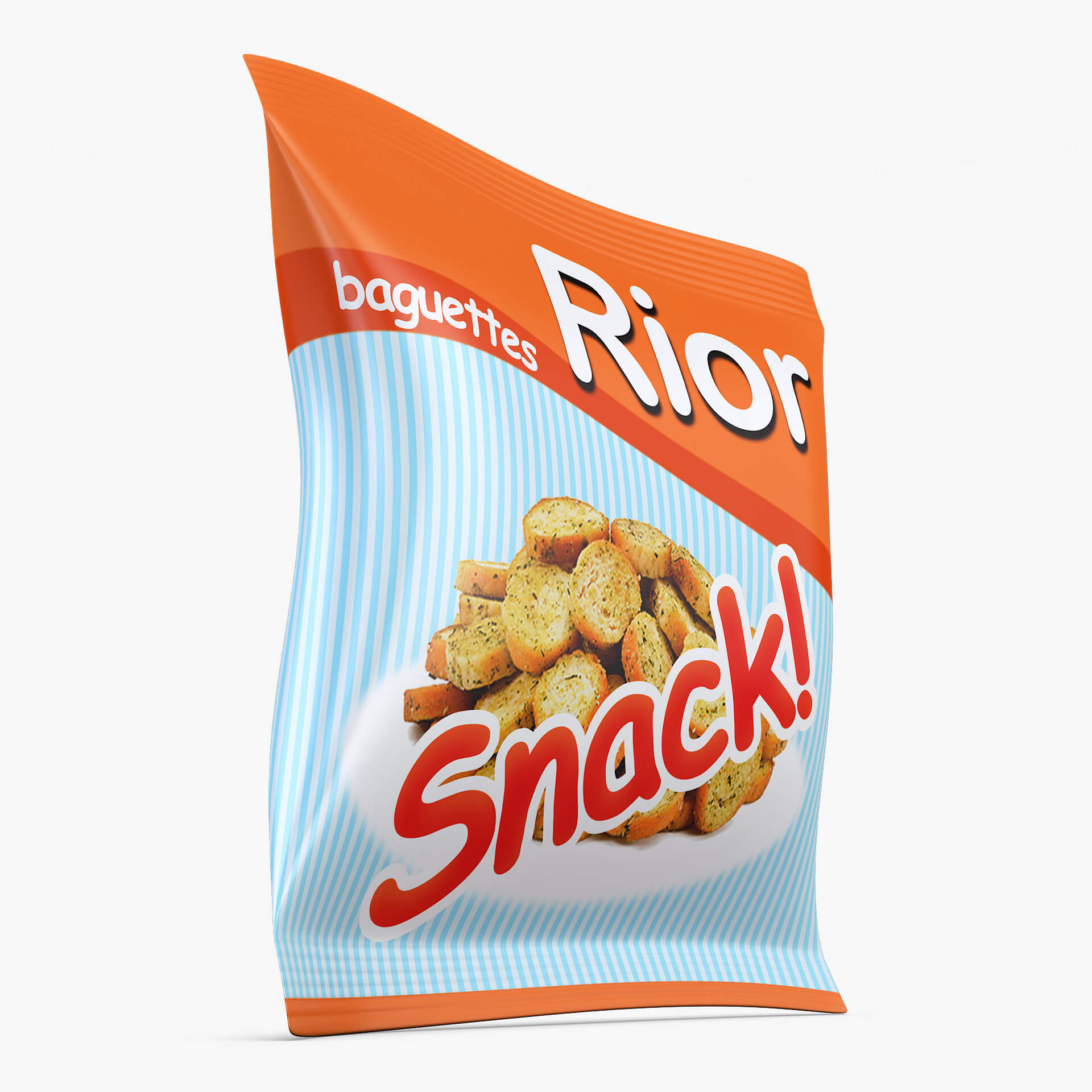 Snack Packaging Rior Simple M 1 - 3D Model by Zurel