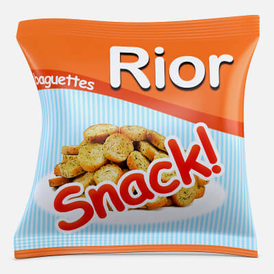 Snack Packaging Rior Simple M 1 - 3D Model by Zurel