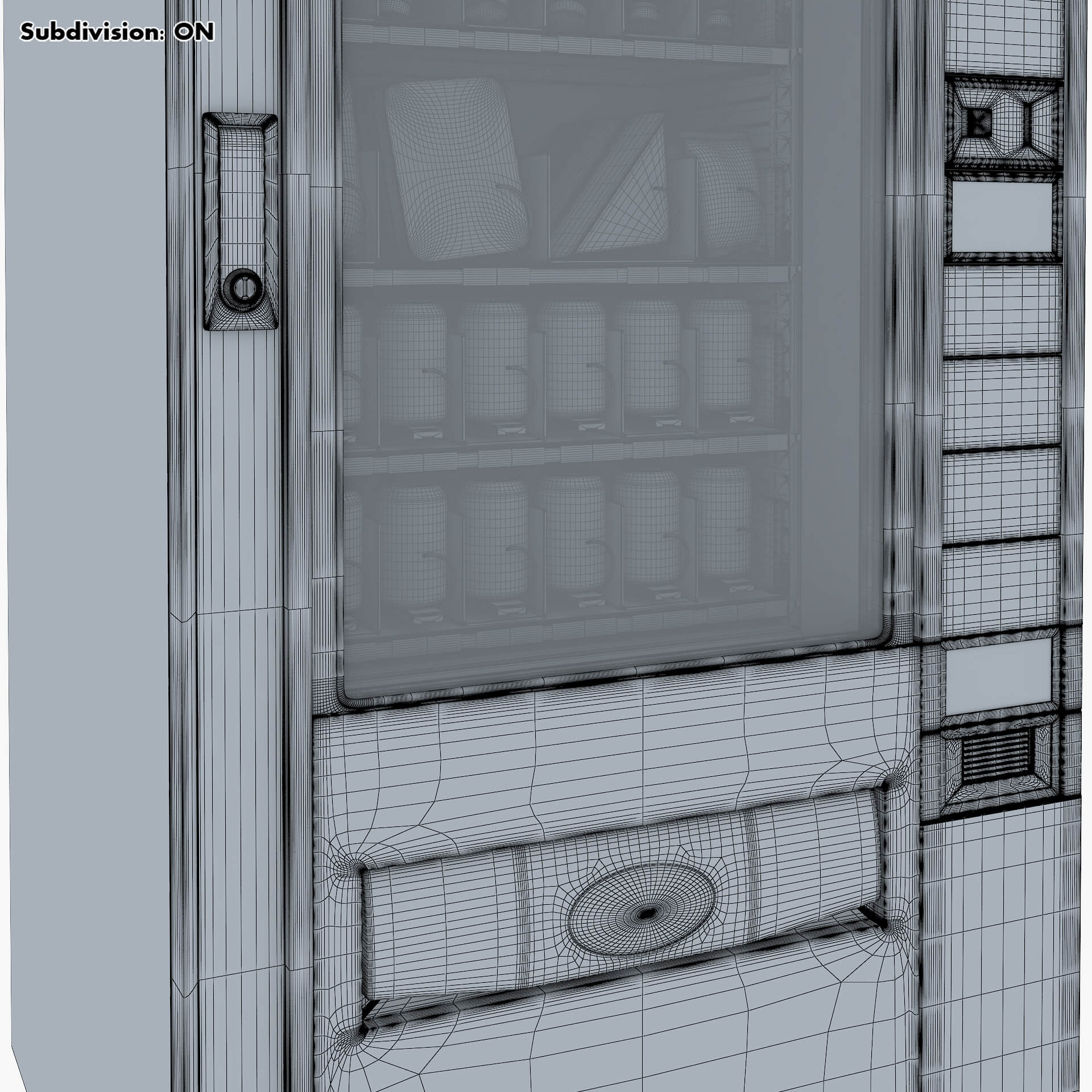 Snack Vending Machine Luce Eco M 2 - 3D Model by Zurel
