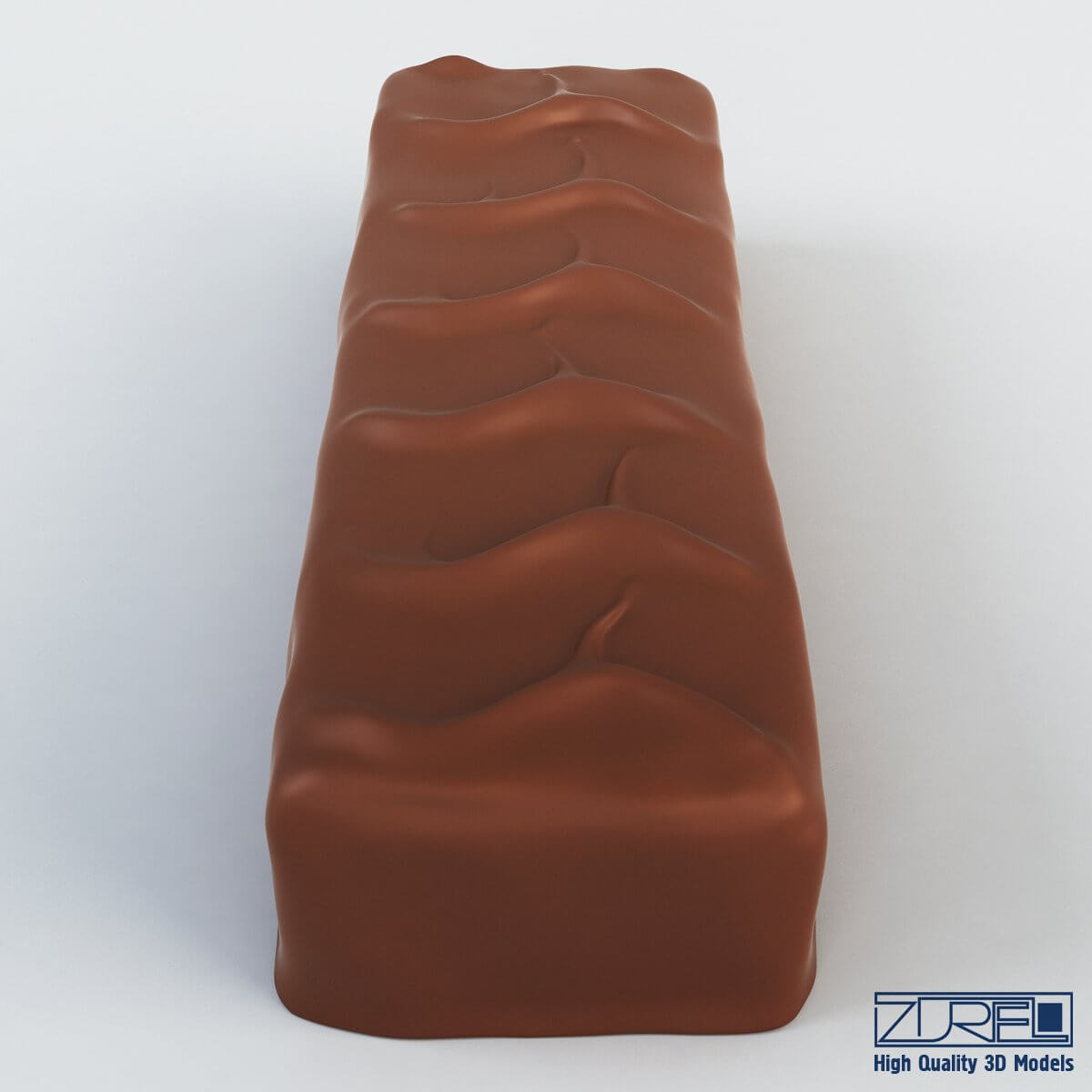 Snickers Chocolate Bar V 1 - 3D Model by Zurel