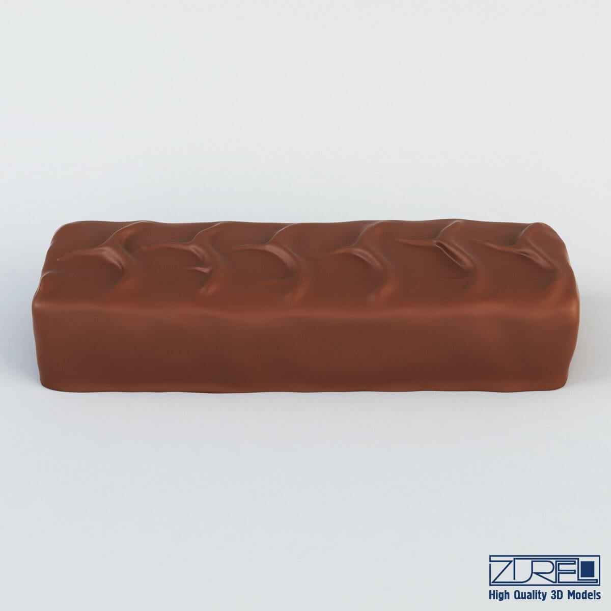 Snickers Chocolate Bar V 1 - 3D Model by Zurel