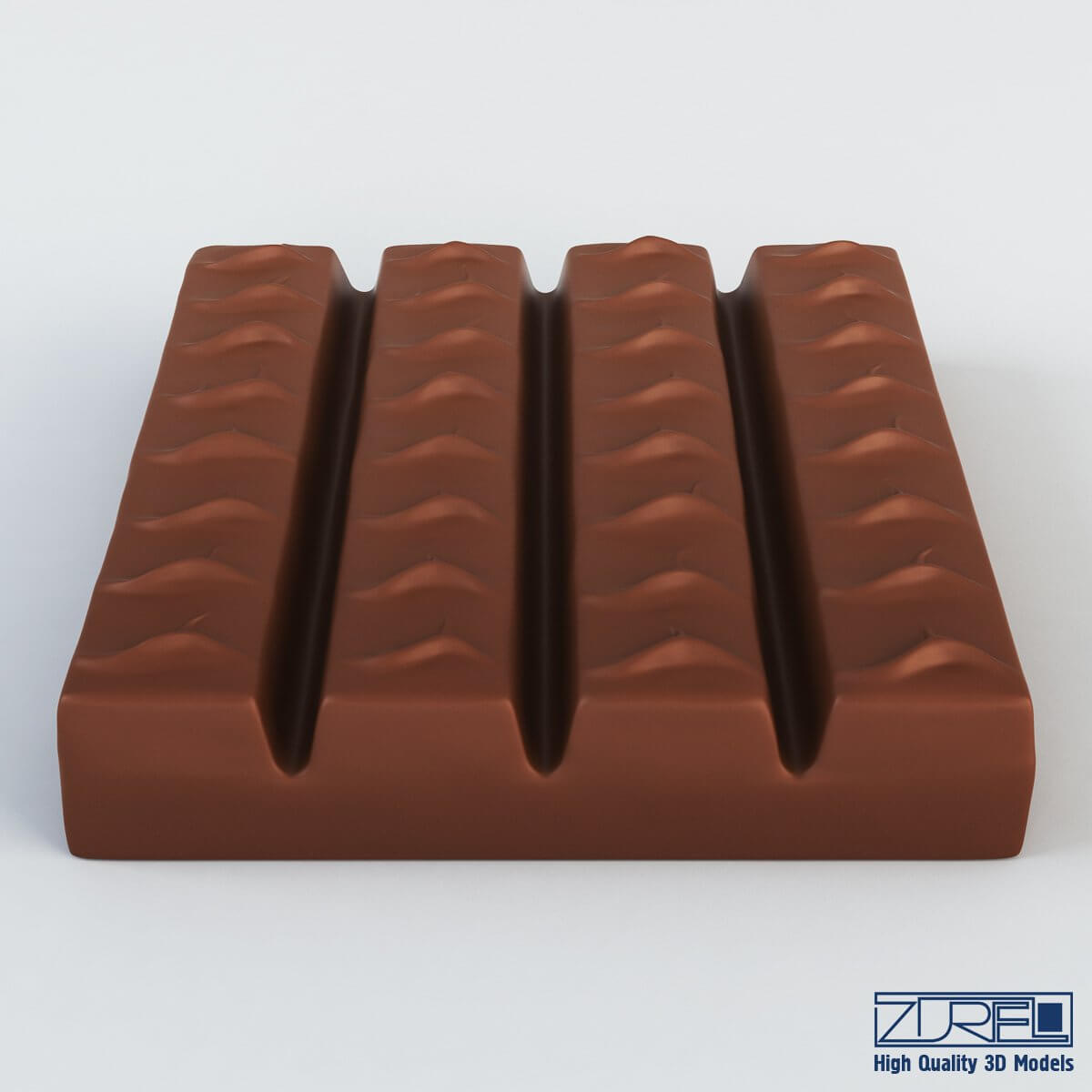 Snickers Chocolate Candy - 3D Model by Zurel