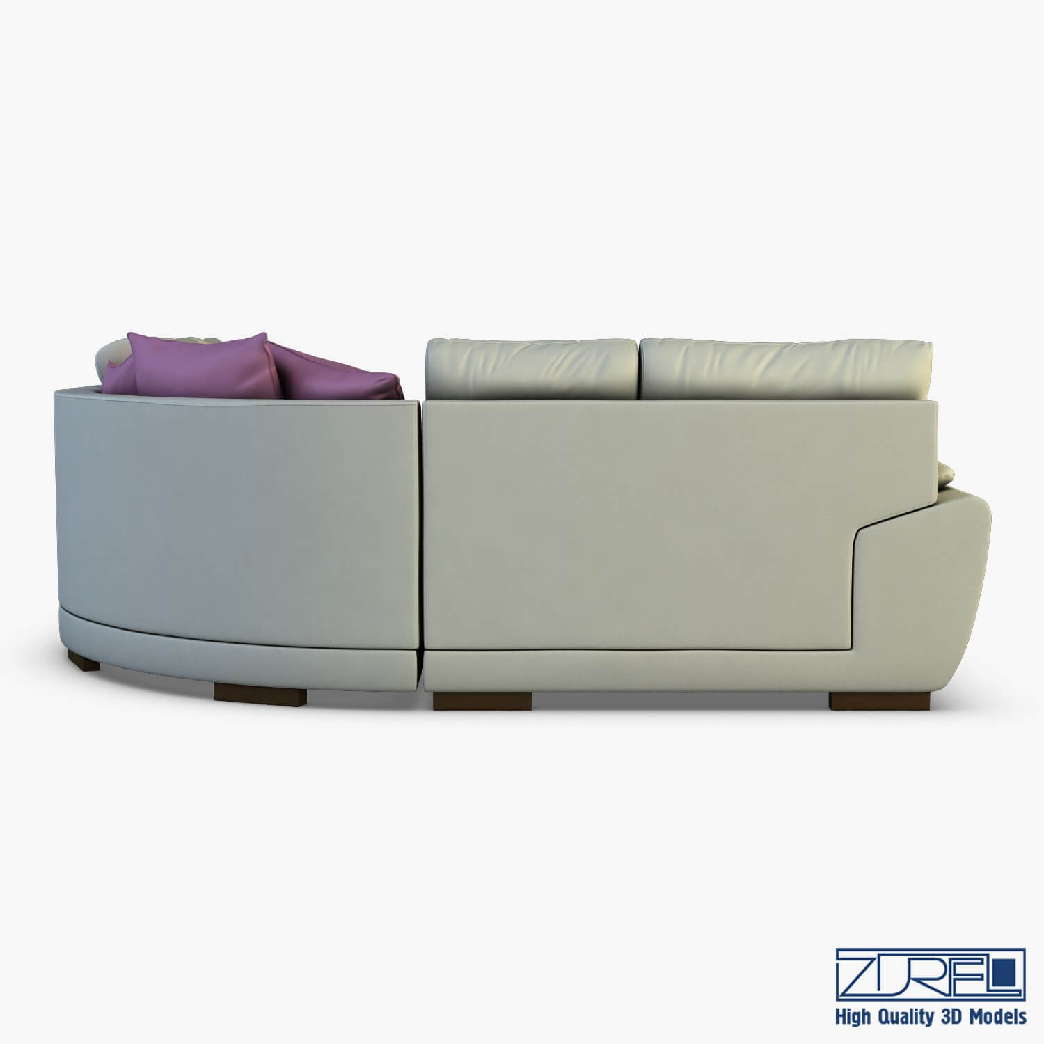 Sofia Sofa - 3D Model by Zurel