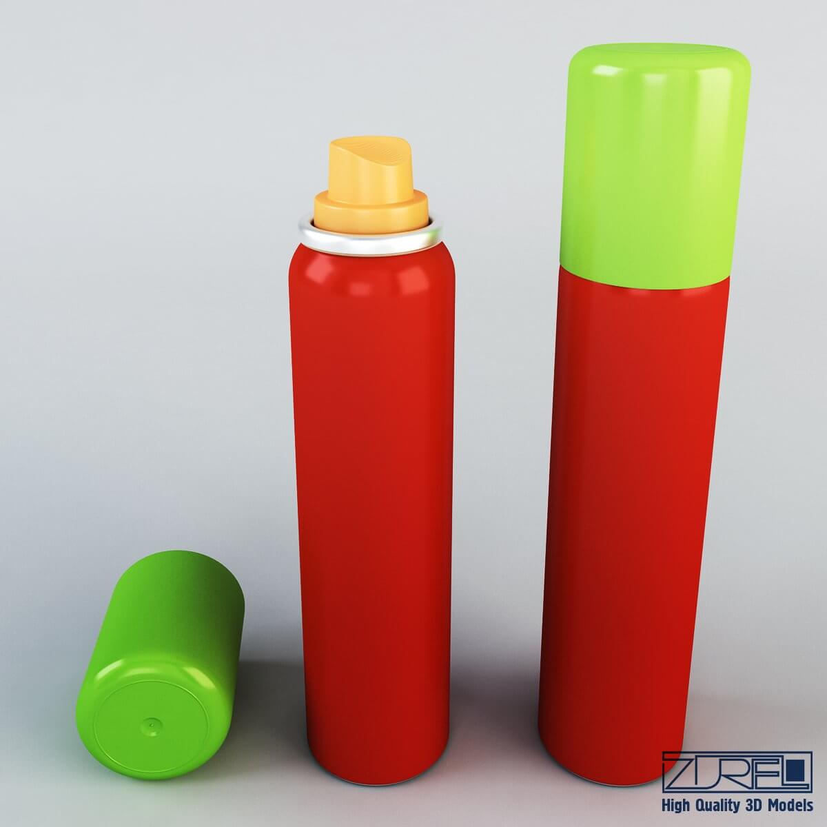 Spray Can Collection Volume 1 - 3D Model by Zurel