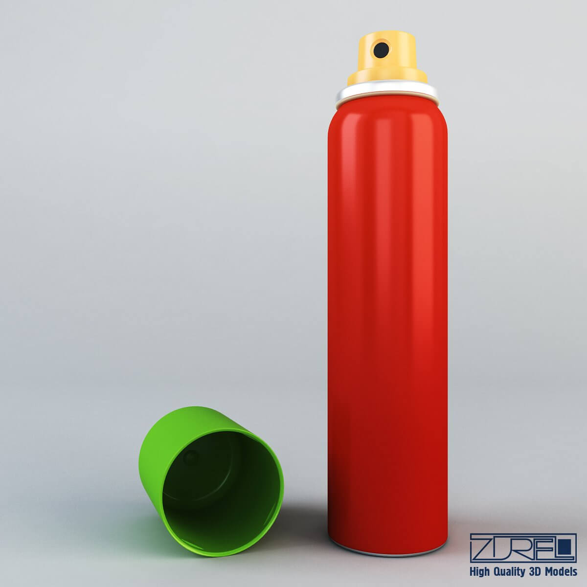 Spray Can Collection Volume 1 - 3D Model by Zurel