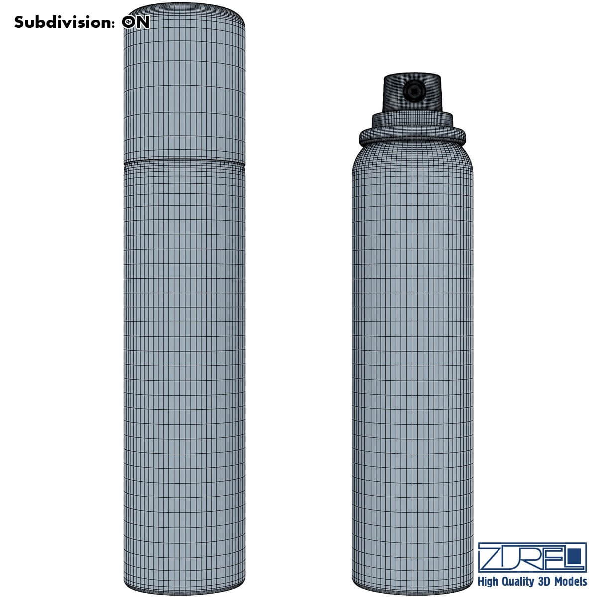 Spray Can Collection Volume 1 - 3D Model by Zurel