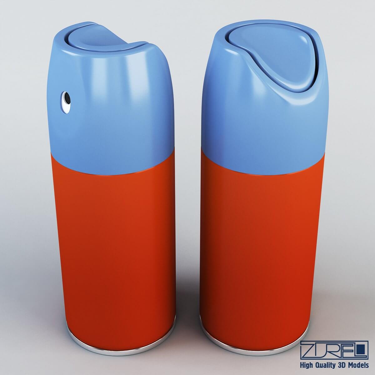 Spray Can - 3D Model by Zurel