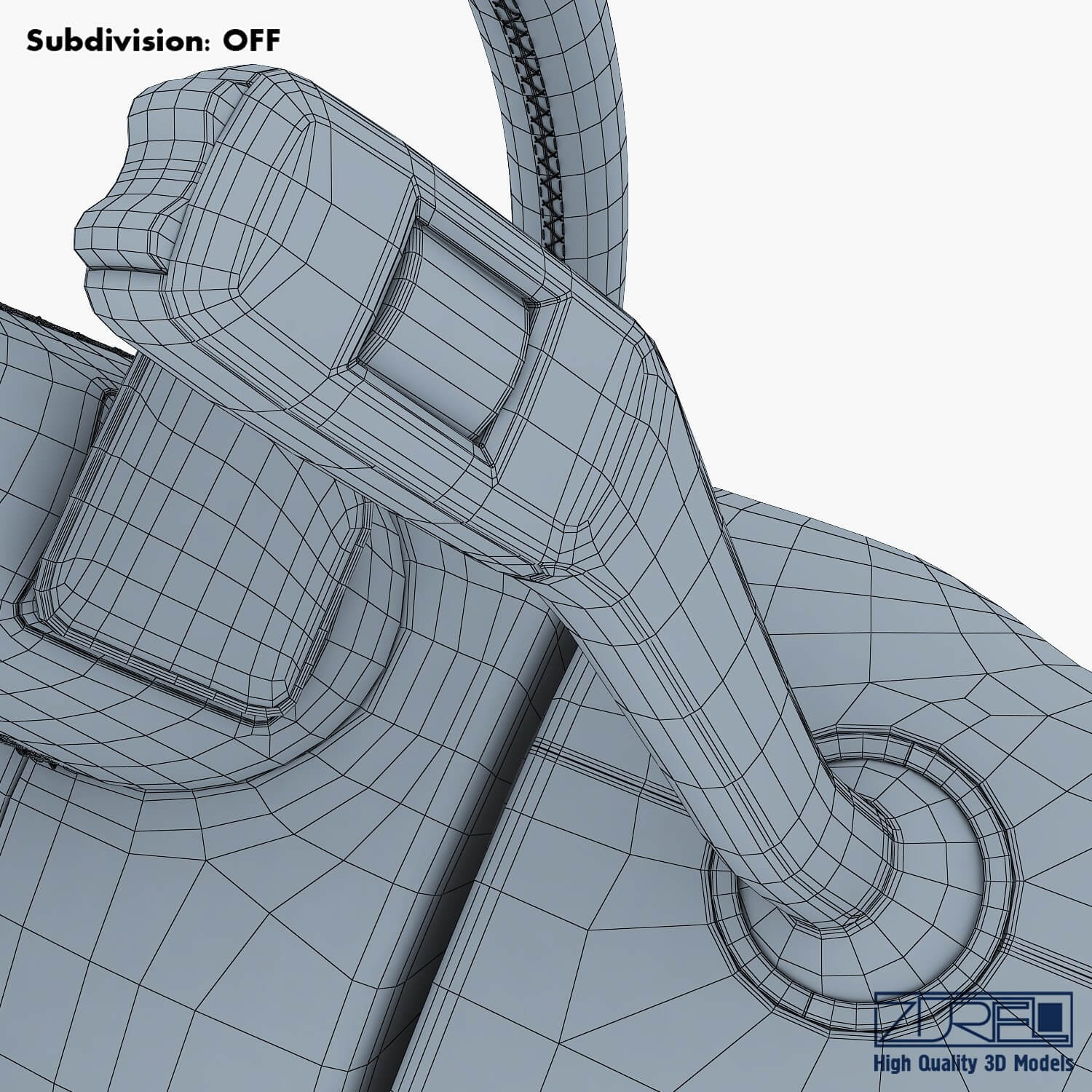 Steering Wheel Audi Q7 Patrick Hellmann - 3D Model by Zurel
