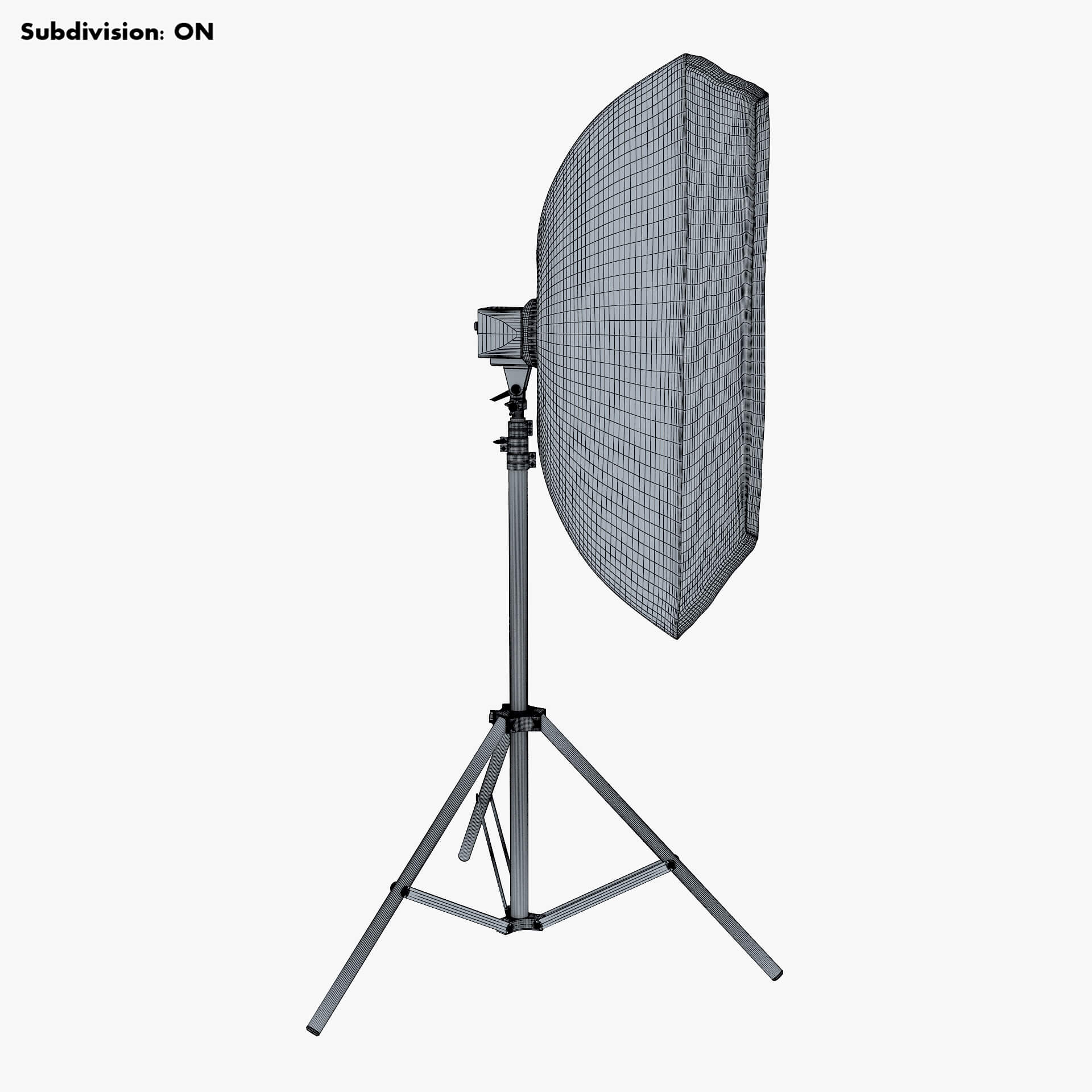 Studio Softbox Light M 1 - 3D Model by Zurel
