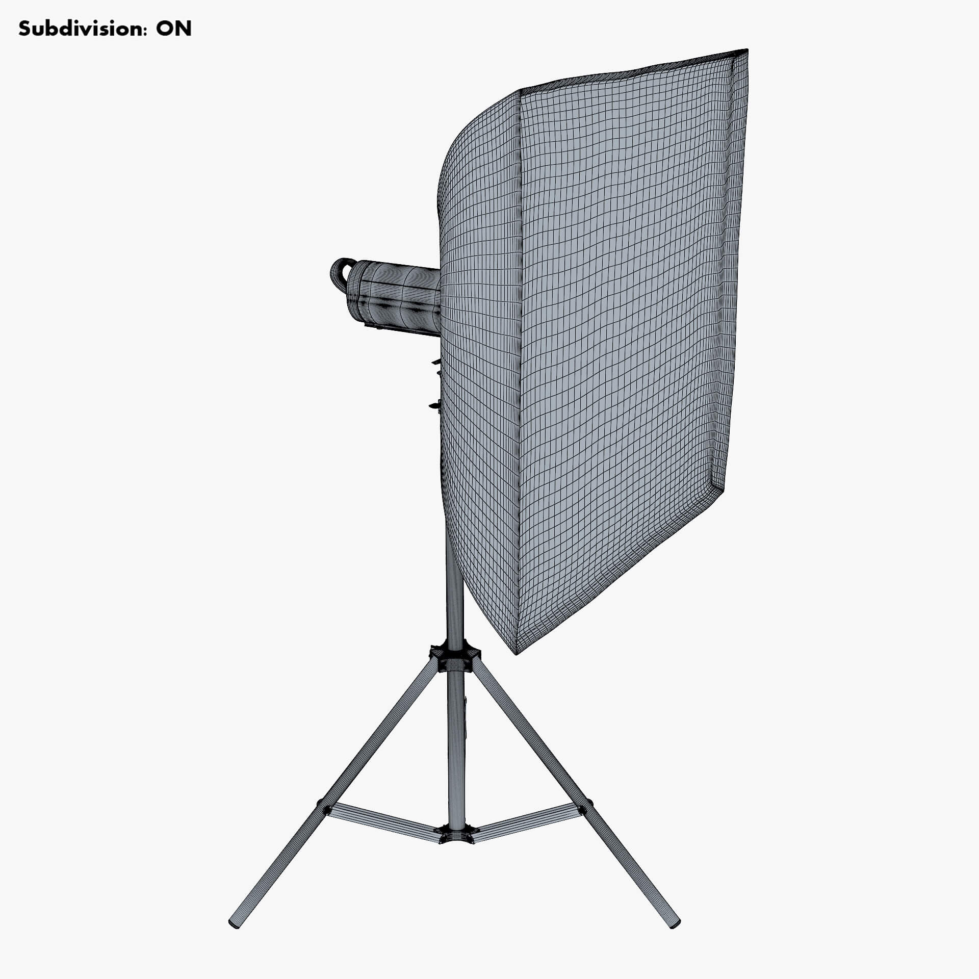 Studio Softbox Light M 2 - 3D Model by Zurel
