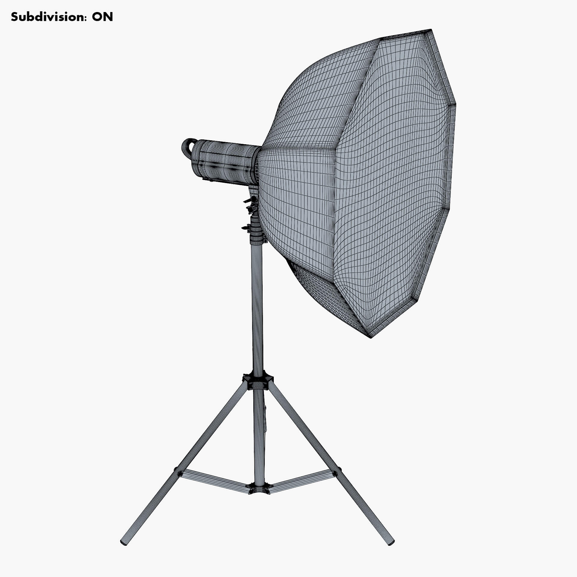 Studio Softbox Octagon Light M 2 - 3D Model by Zurel