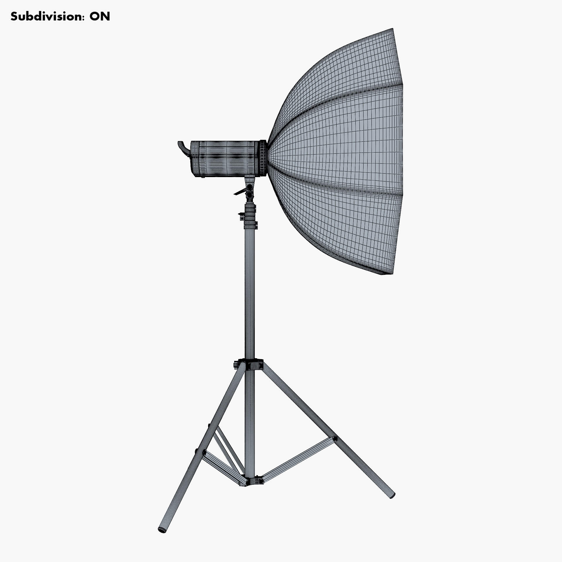 Studio Softbox Octagon Light M 2 - 3D Model by Zurel