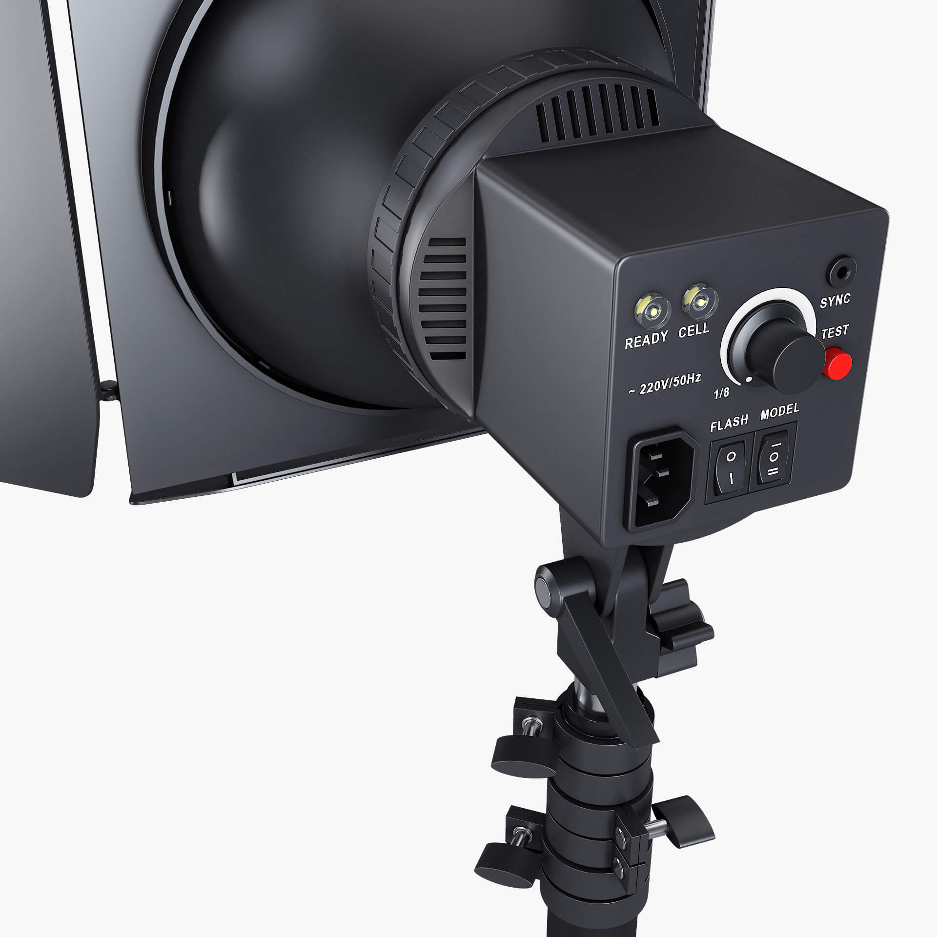 Studio Spot Light M 1 - 3D Model by Zurel