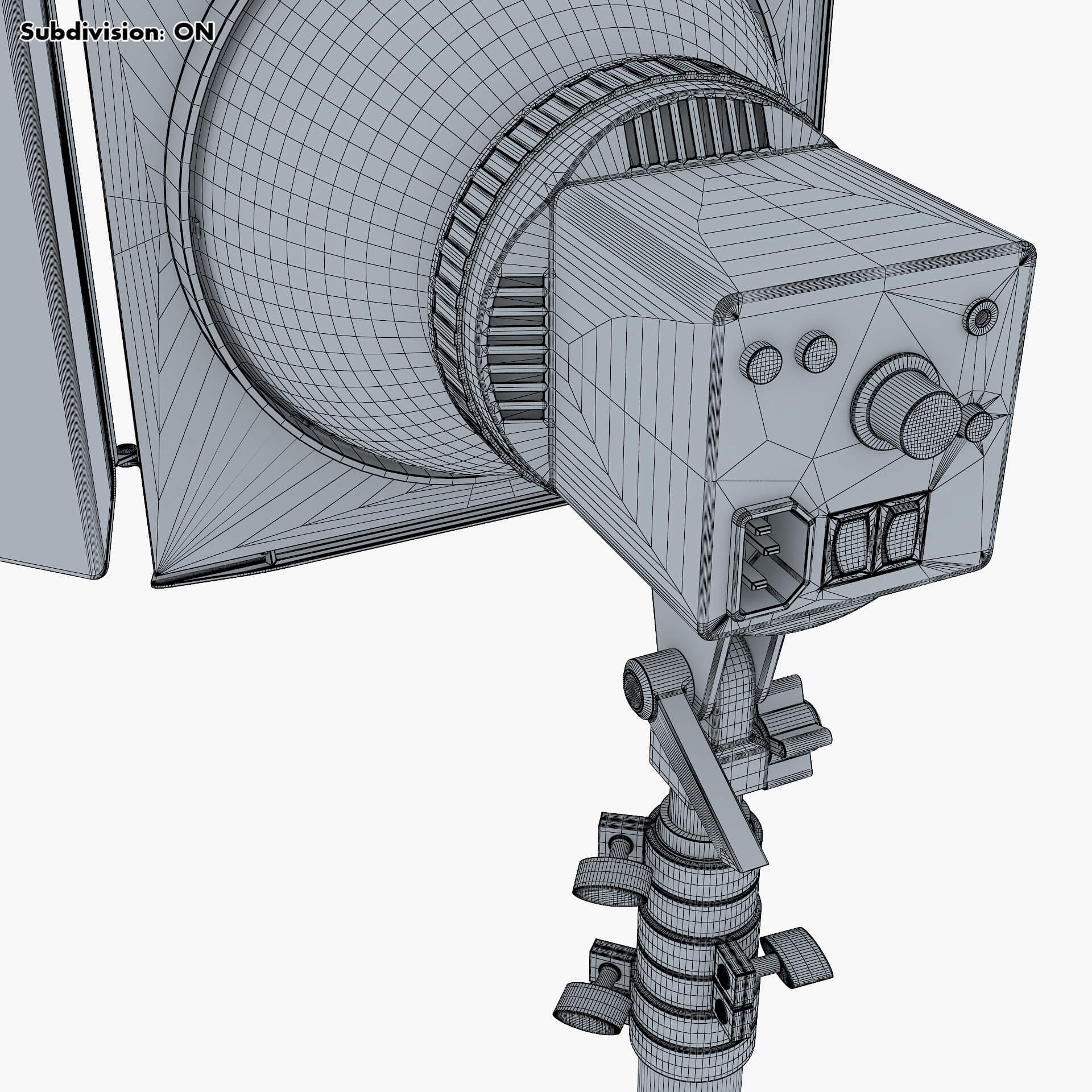 Studio Spot Light M 1 - 3D Model by Zurel