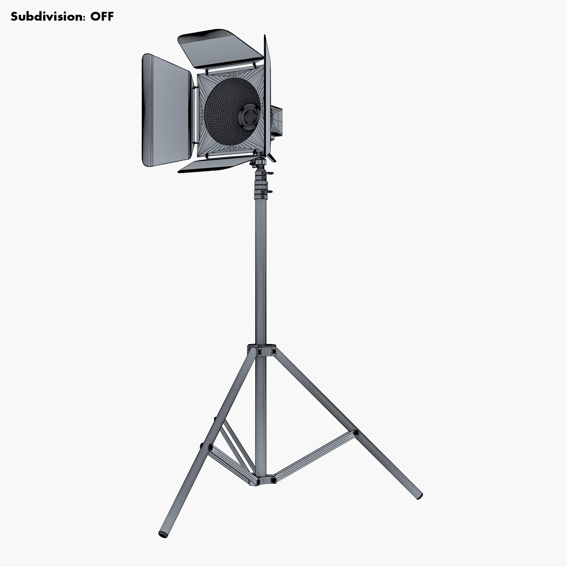 Studio Spot Light M 1 - 3D Model by Zurel