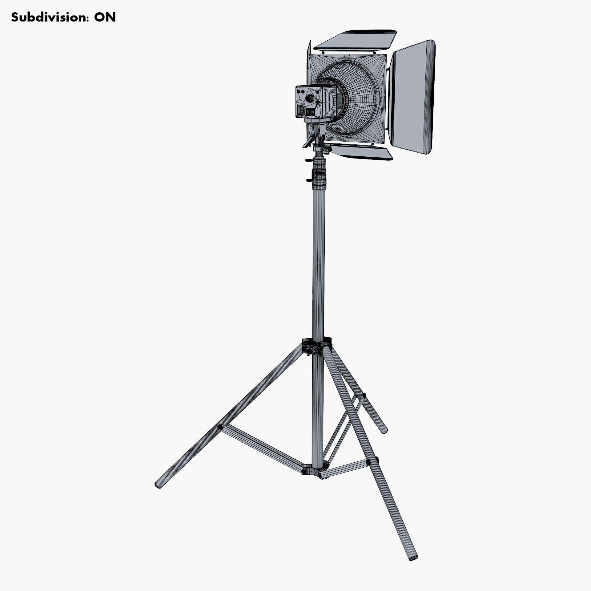 Studio Spot Light M 1 - 3D Model by Zurel