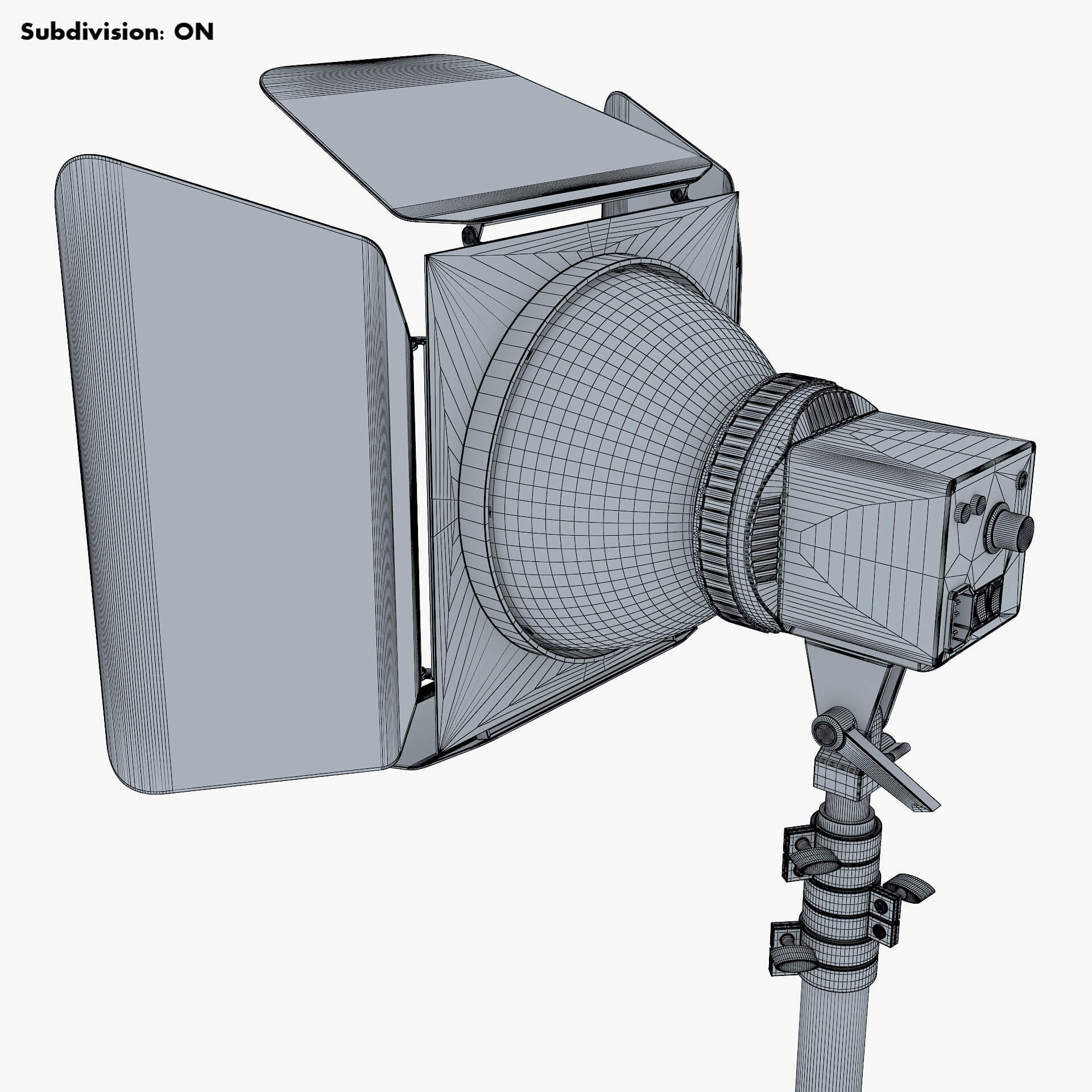 Studio Spot Light M 1 - 3D Model by Zurel