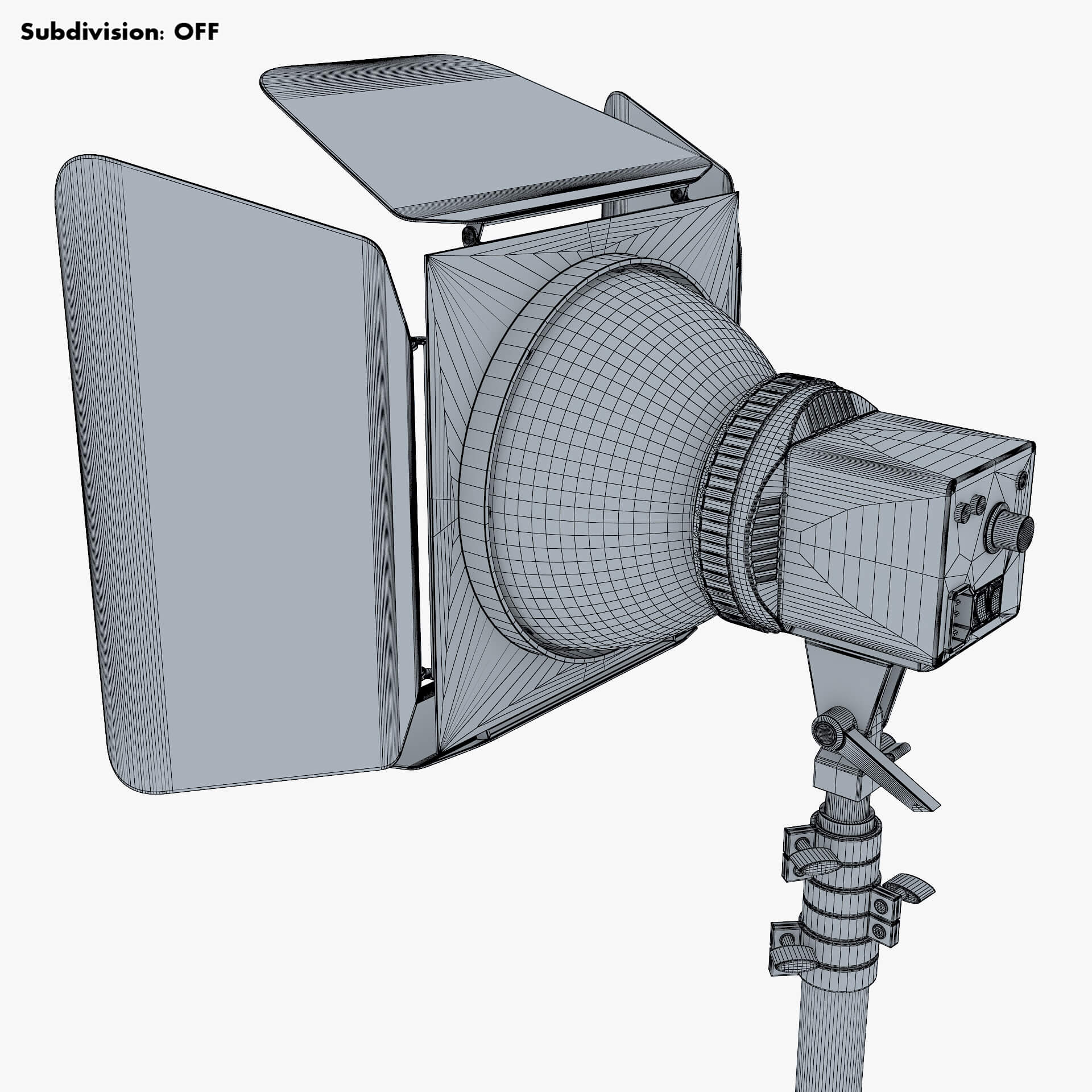 Studio Spot Light M 1 - 3D Model by Zurel