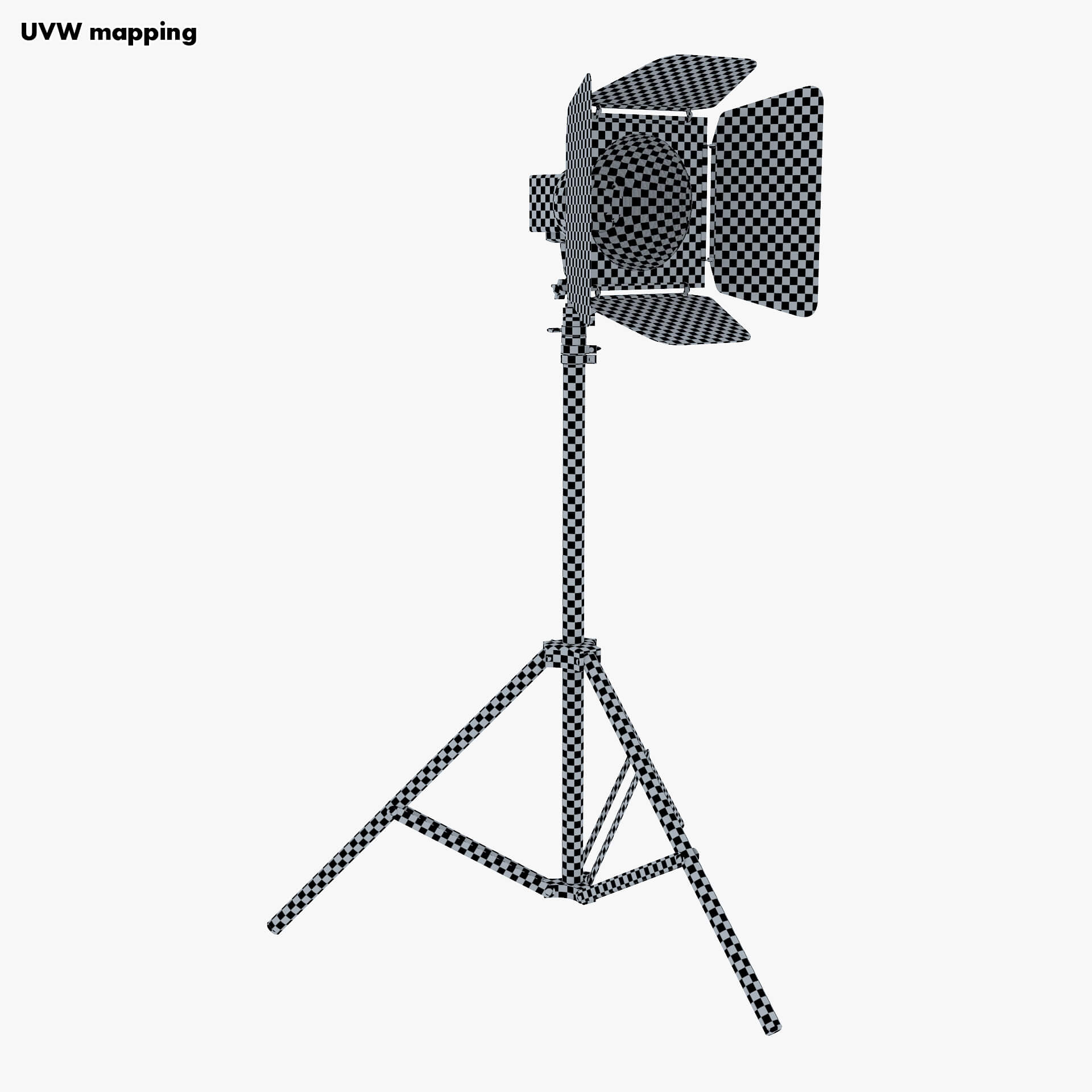 Studio Spot Light M 1 - 3D Model by Zurel