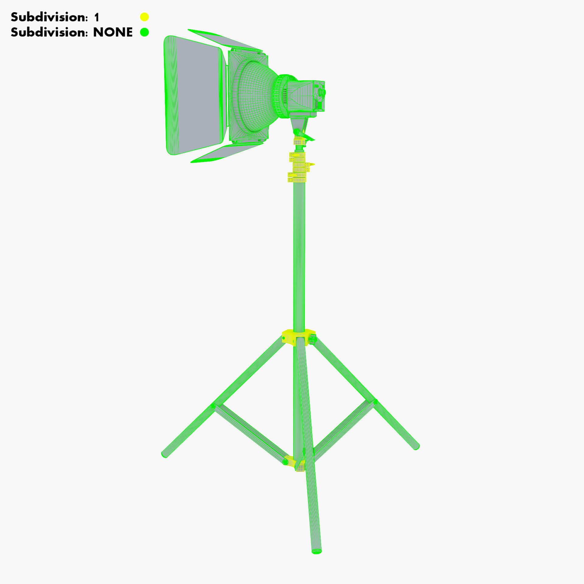 Studio Spot Light M 1 - 3D Model by Zurel