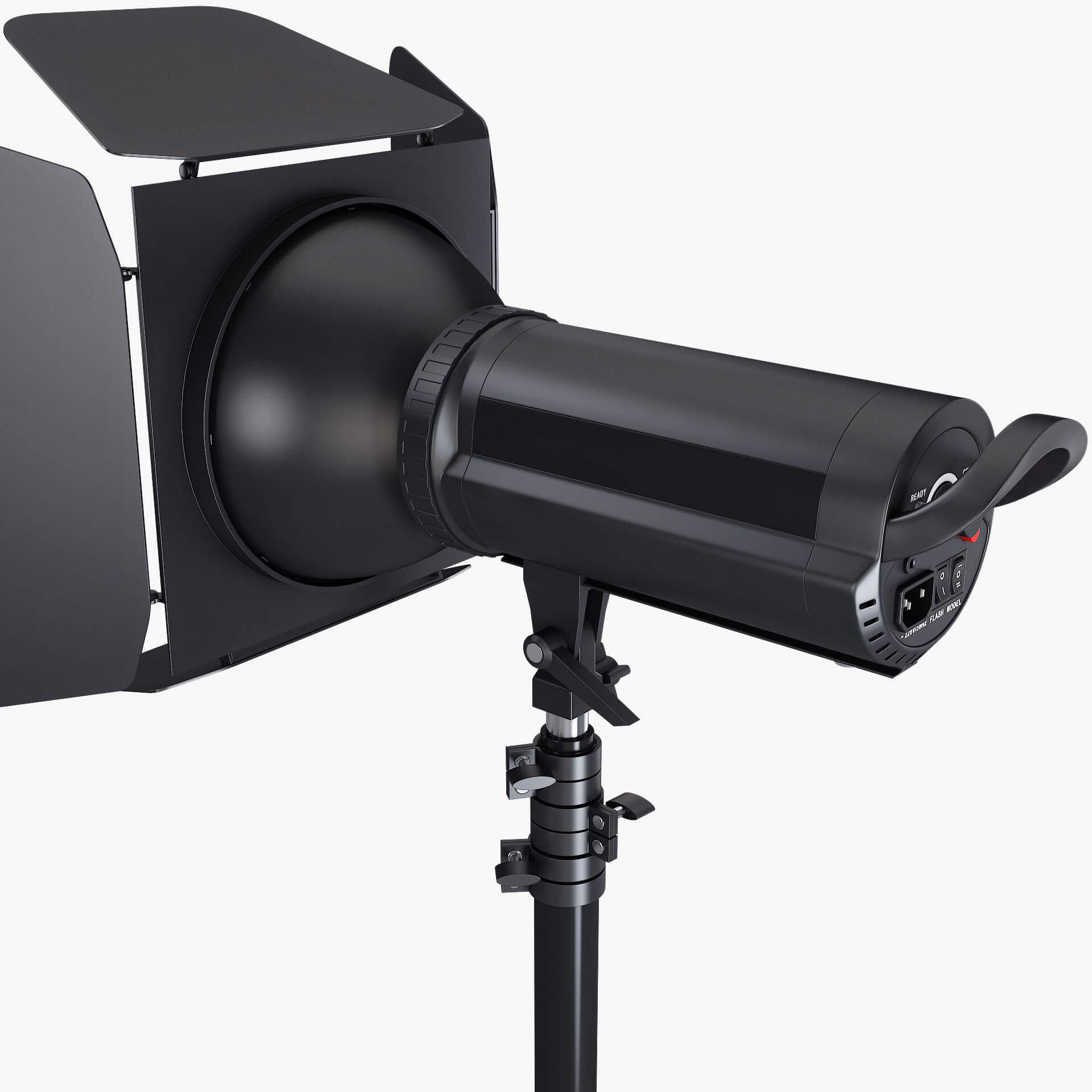 Studio Spot Light M 2 - 3D Model by Zurel