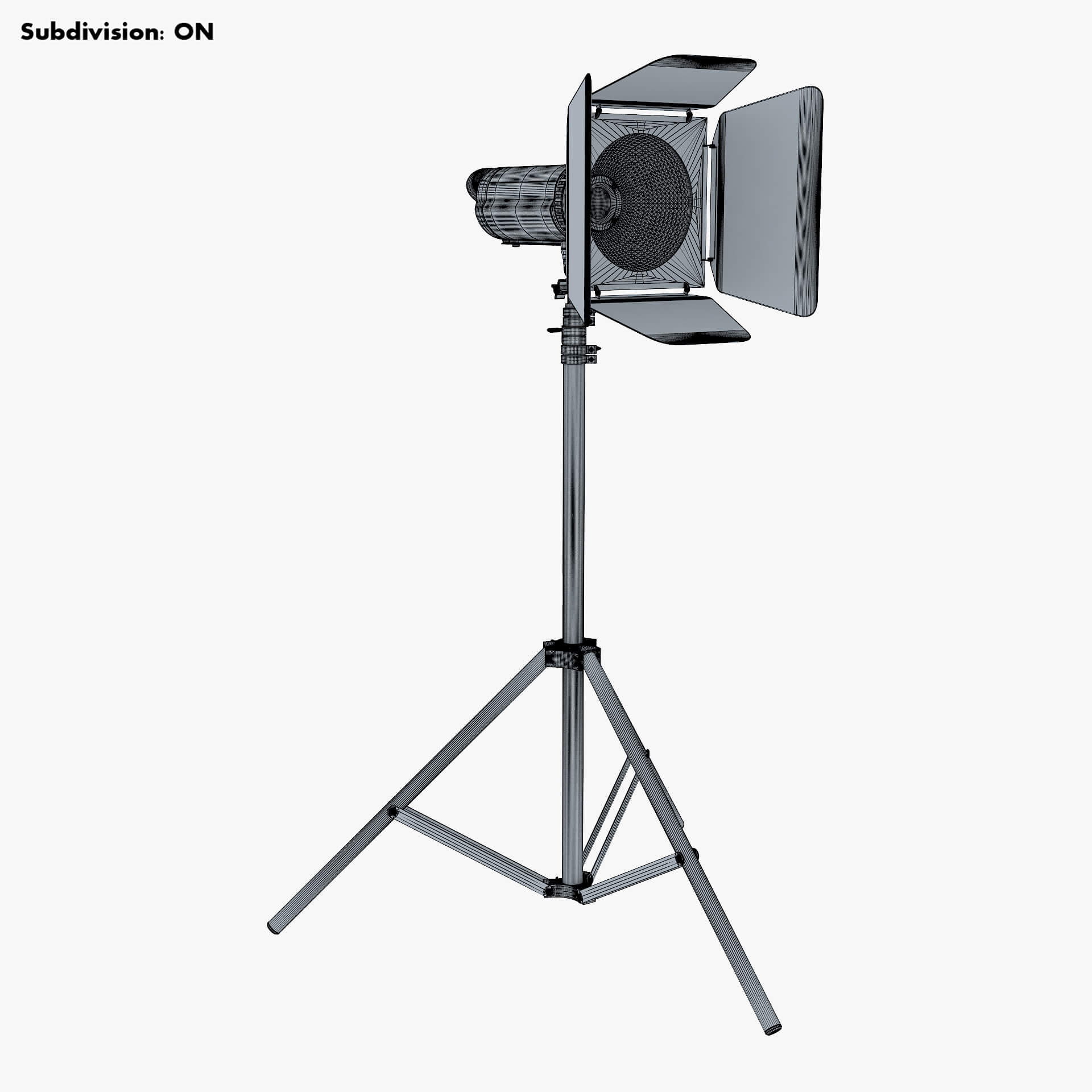 Studio Spot Light M 2 - 3D Model by Zurel