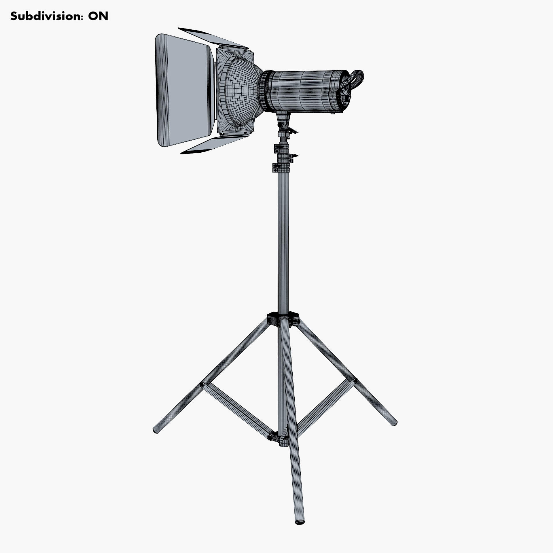 Studio Spot Light M 2 - 3D Model by Zurel