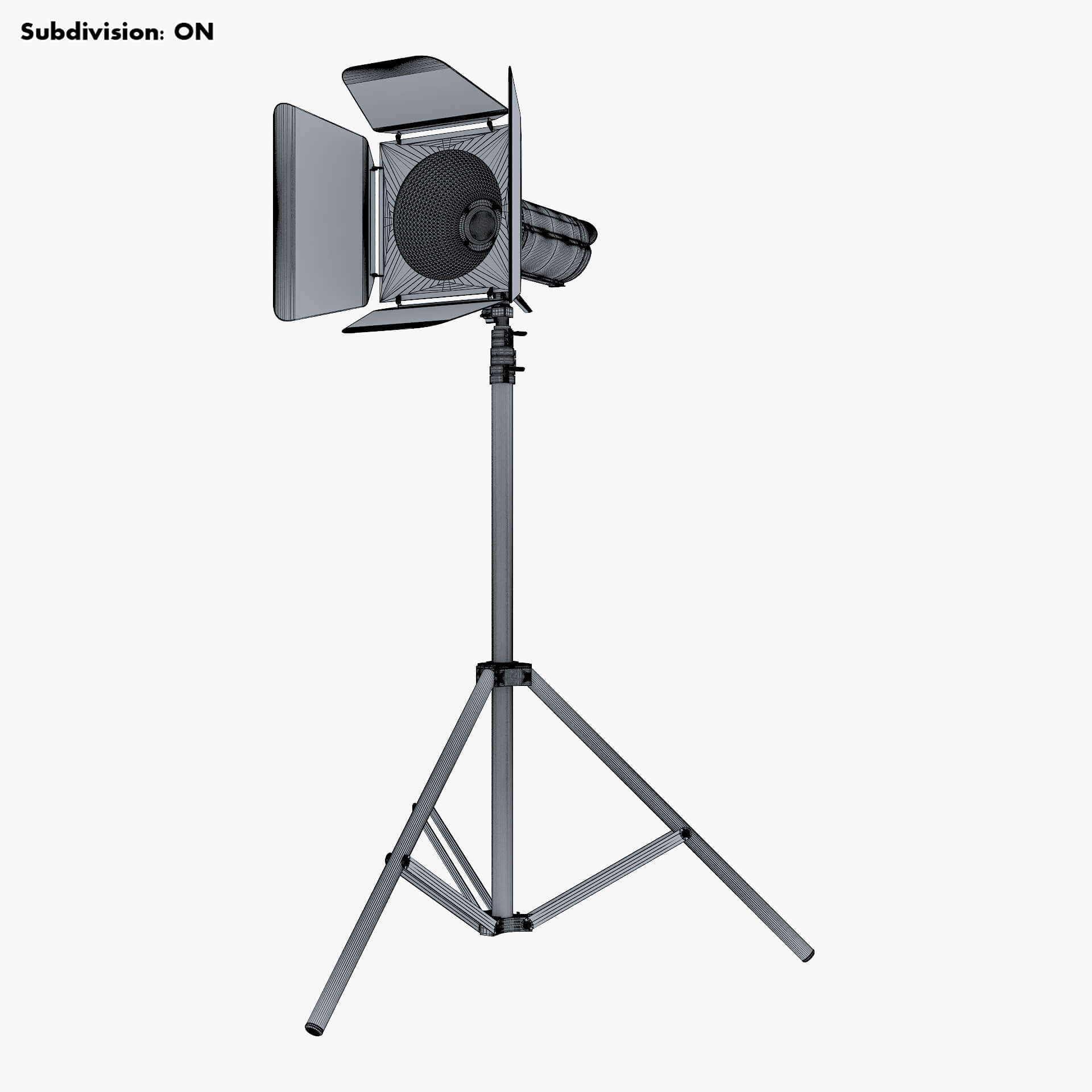 Studio Spot Light M 2 - 3D Model by Zurel