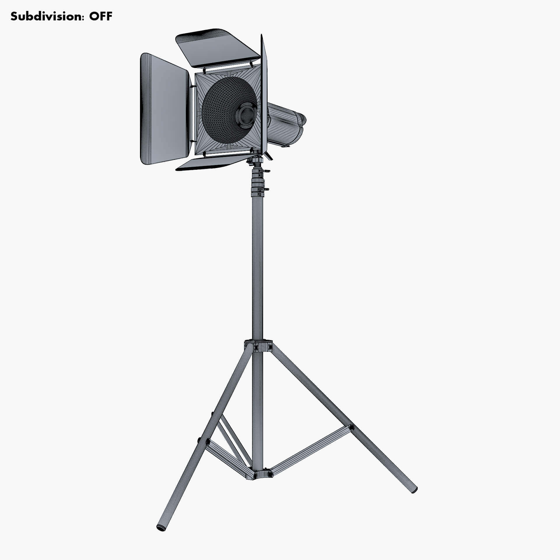 Studio Spot Light M 2 - 3D Model by Zurel
