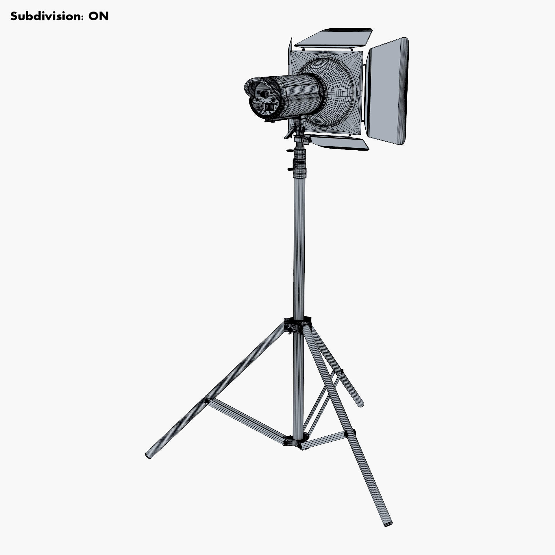 Studio Spot Light M 2 - 3D Model by Zurel