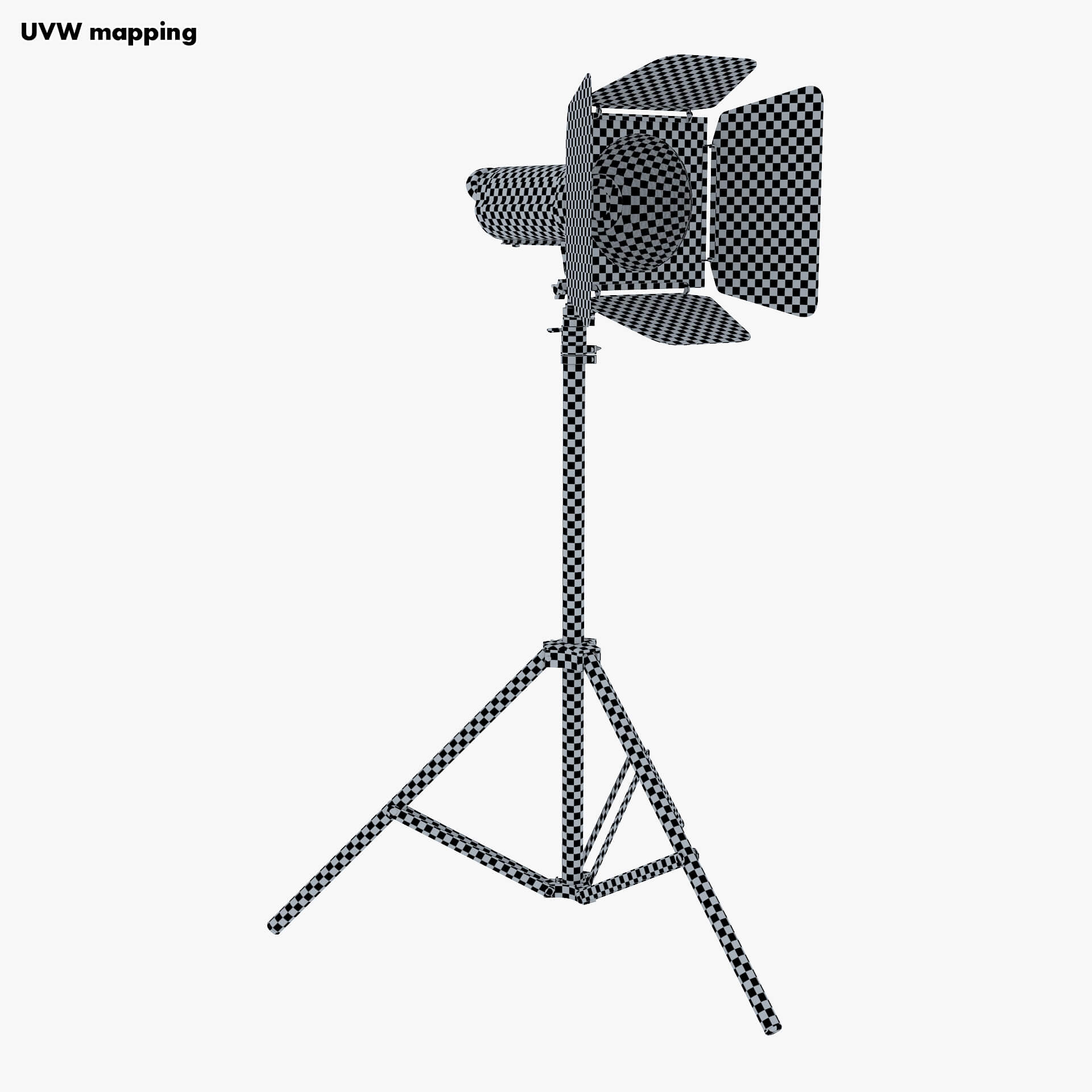 Studio Spot Light M 2 - 3D Model by Zurel