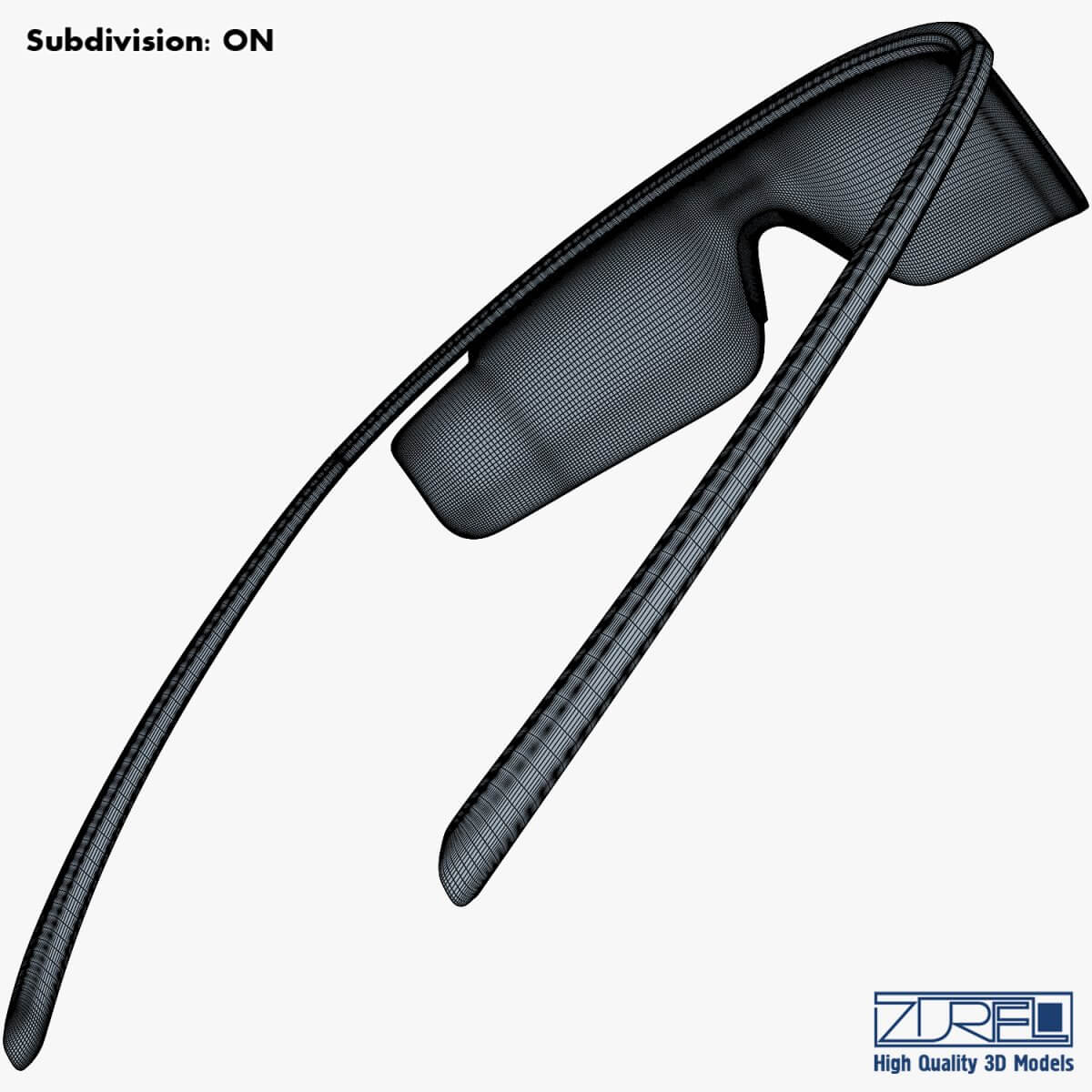 Sunglasses V 2 - 3D Model by Zurel