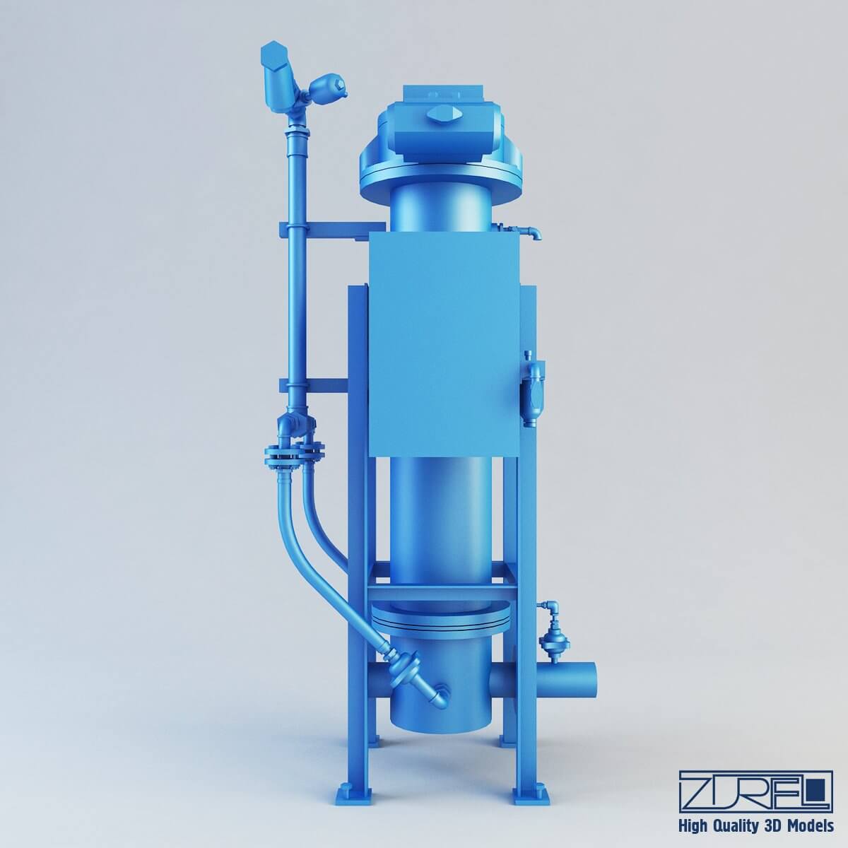 T Type PR Pump - 3D Model by Zurel