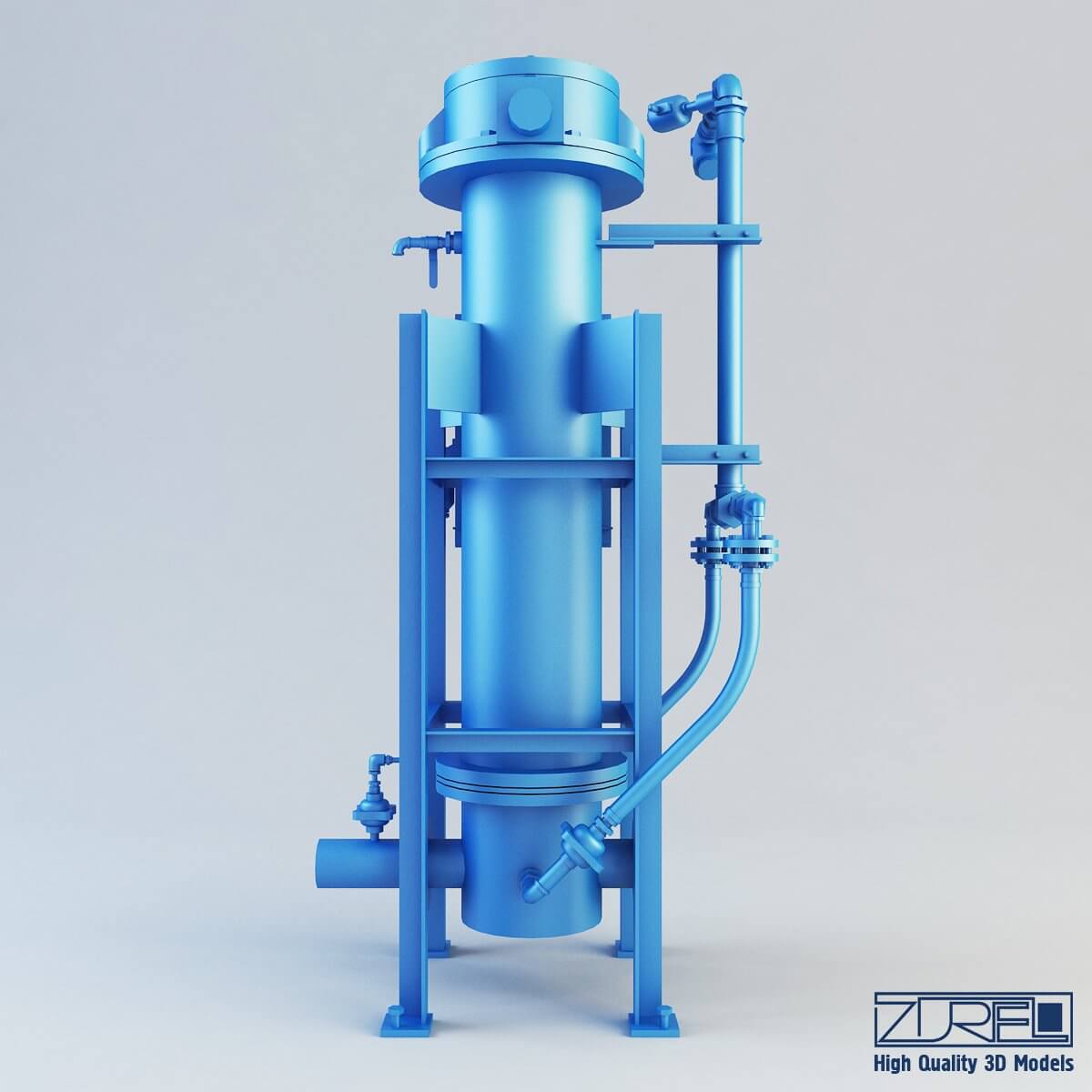 T Type PR Pump - 3D Model by Zurel