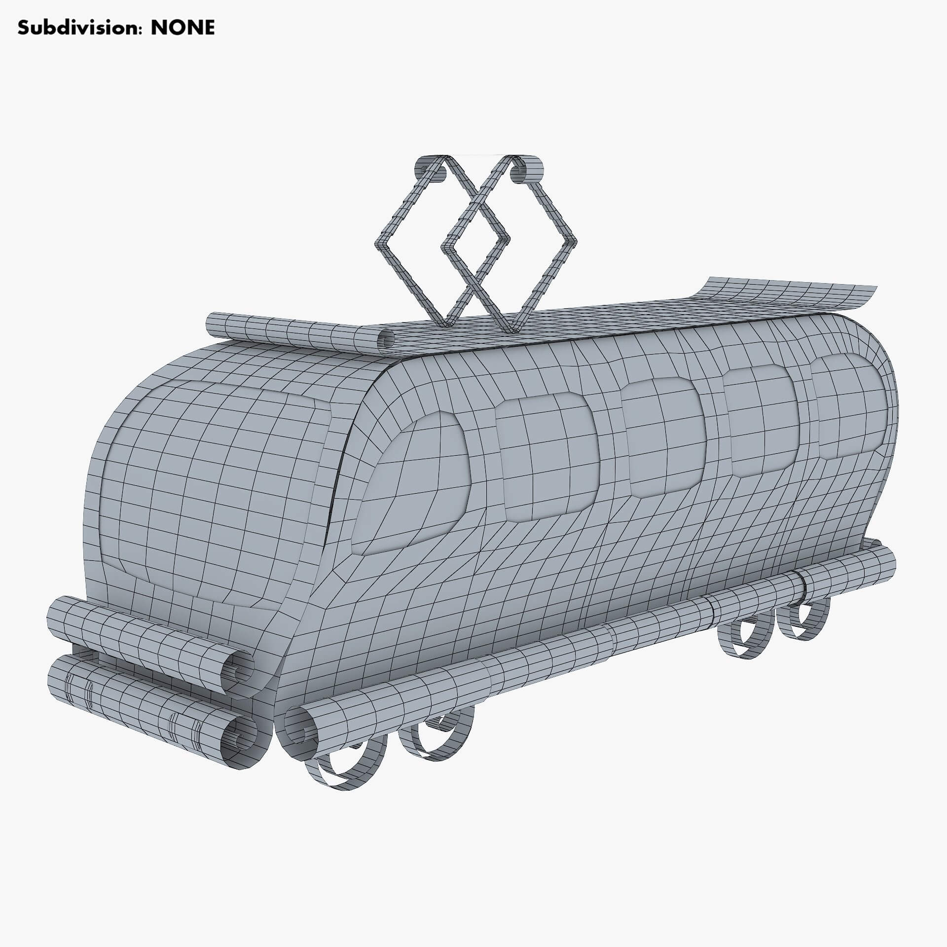 Tram Paper V 1 - 3D Model by Zurel