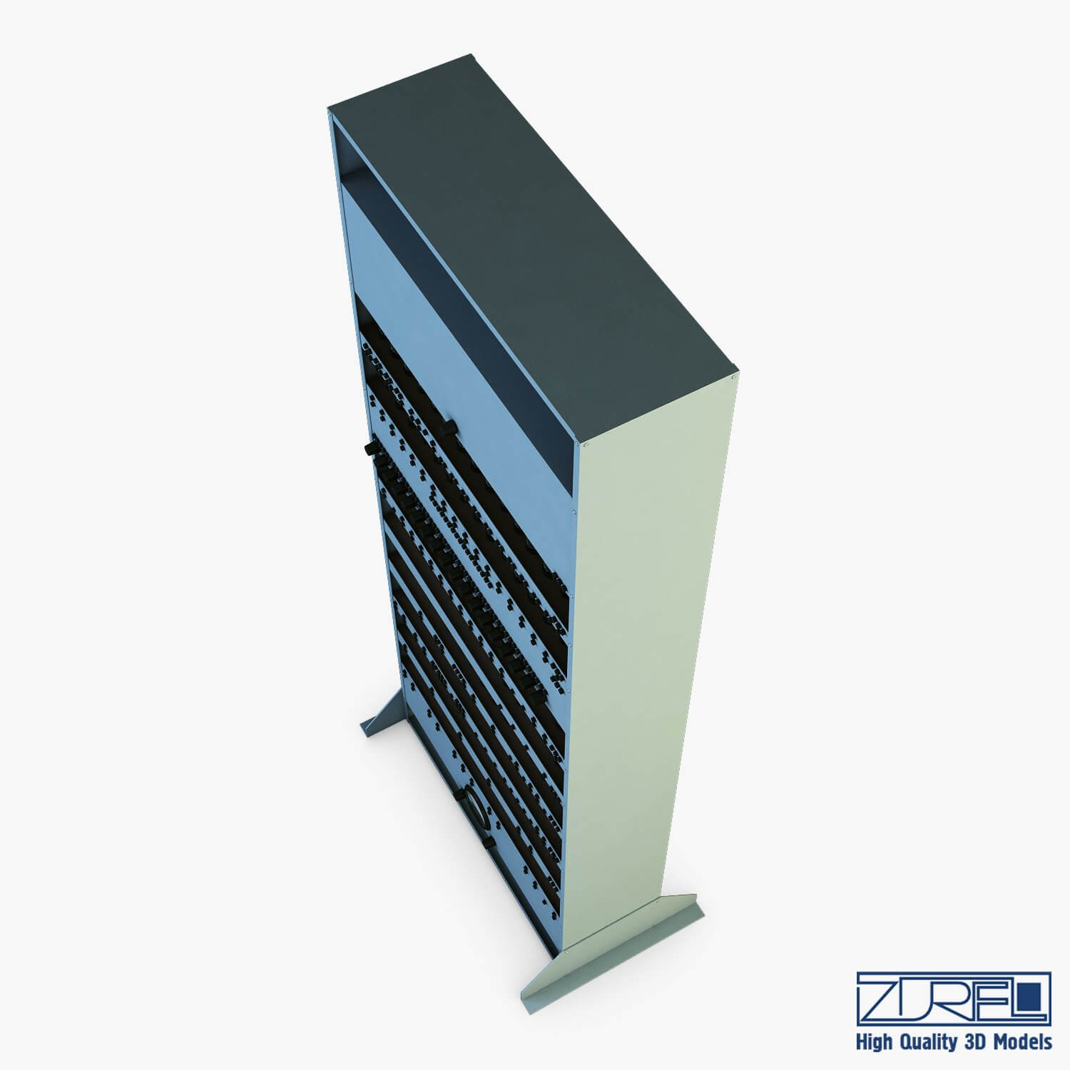 Vacuum Tube Computer V 1 - 3D Model by Zurel