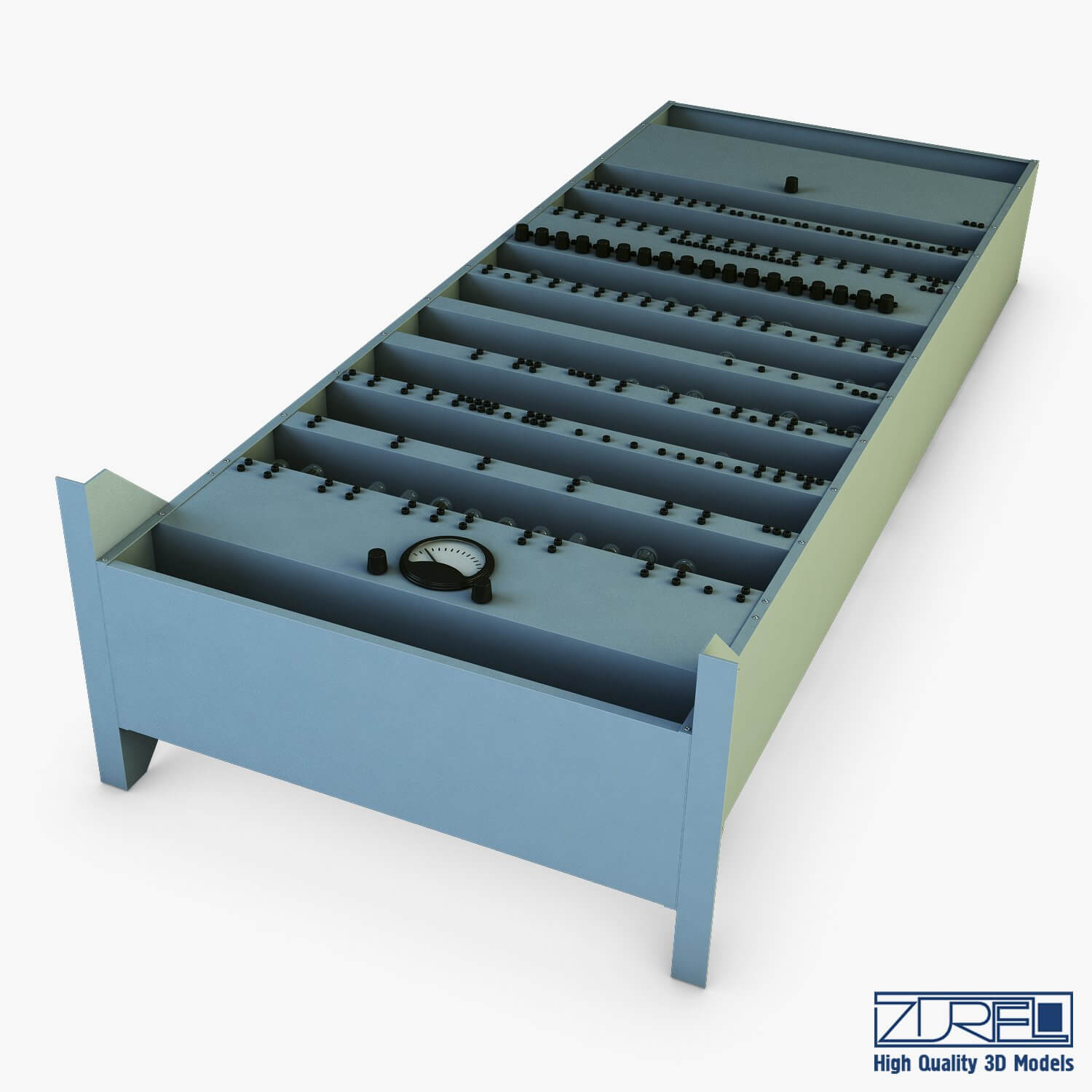 Vacuum Tube Computer V 1 - 3D Model by Zurel