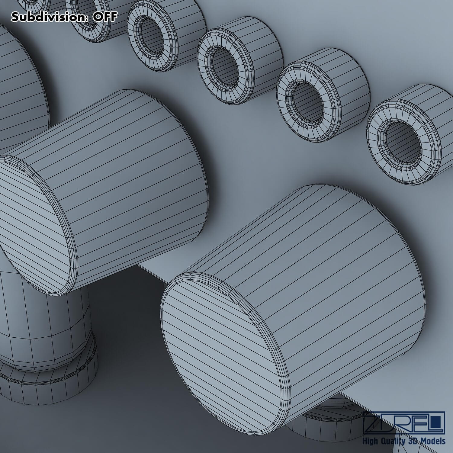 Vacuum Tube Computer V 1 - 3D Model by Zurel