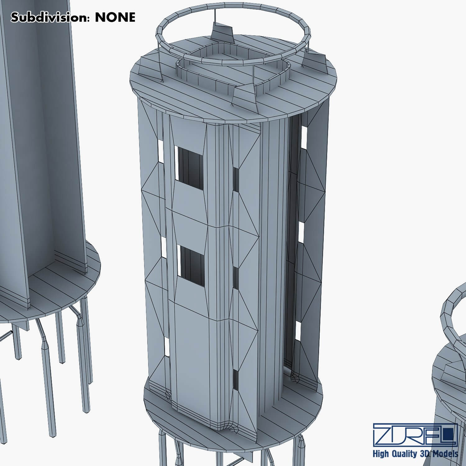 Vacuum Tubes Set - 3D Model by Zurel