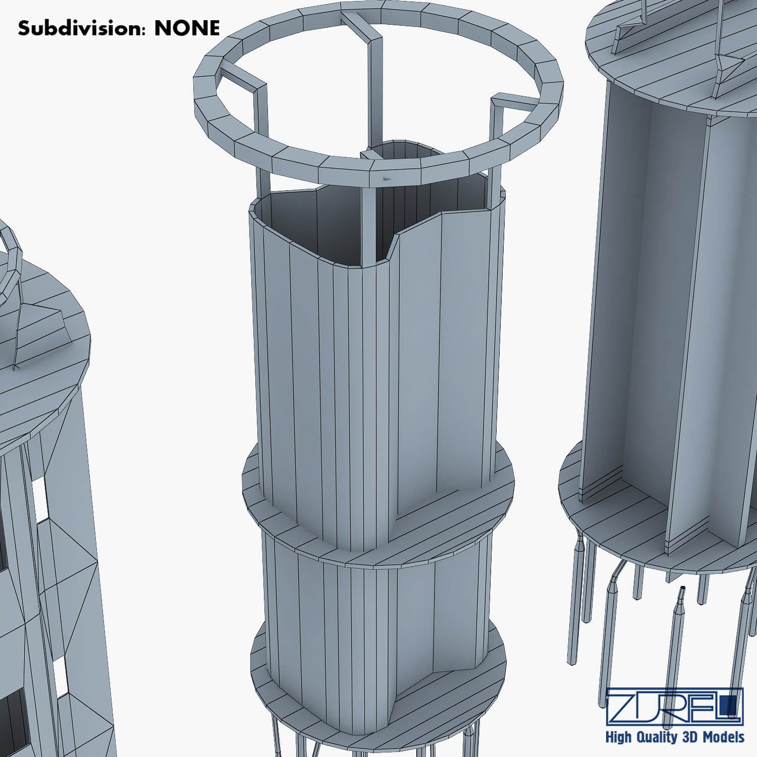 Vacuum Tubes Set - 3D Model by Zurel