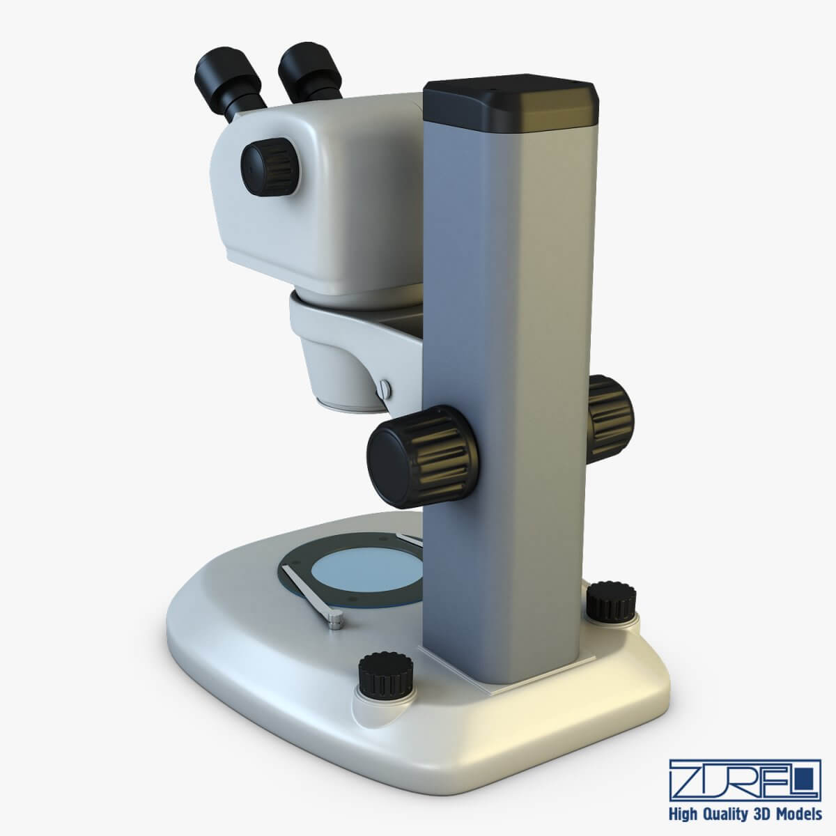 Vision Microscope - 3D Model by Zurel
