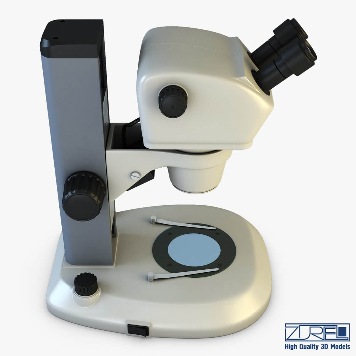 Vision Microscope - 3D Model by Zurel