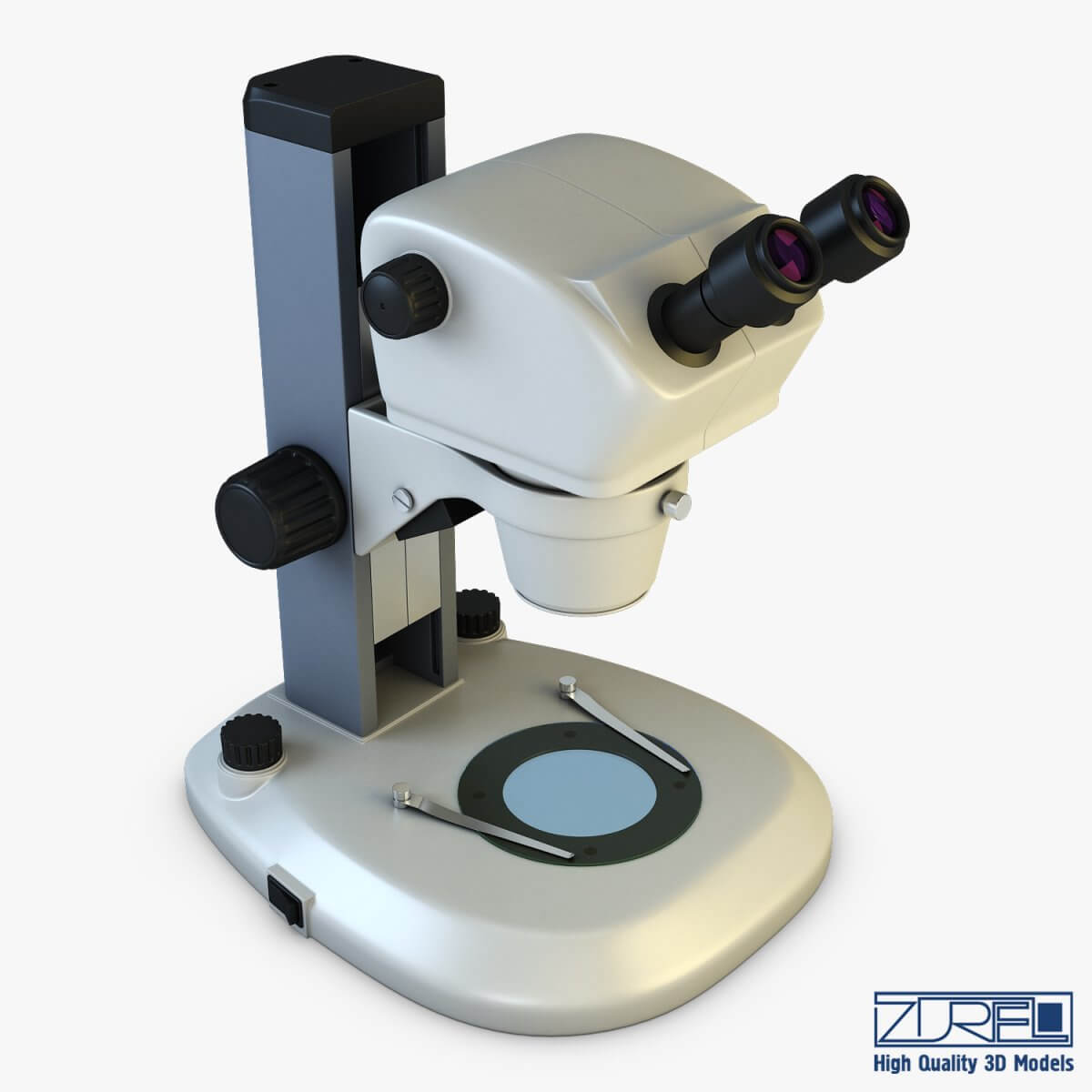 Vision Microscope - 3D Model by Zurel