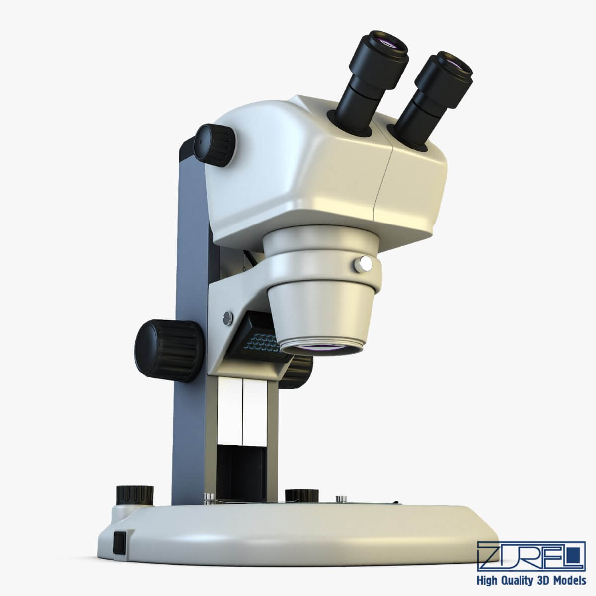 Vision Microscope - 3D Model by Zurel