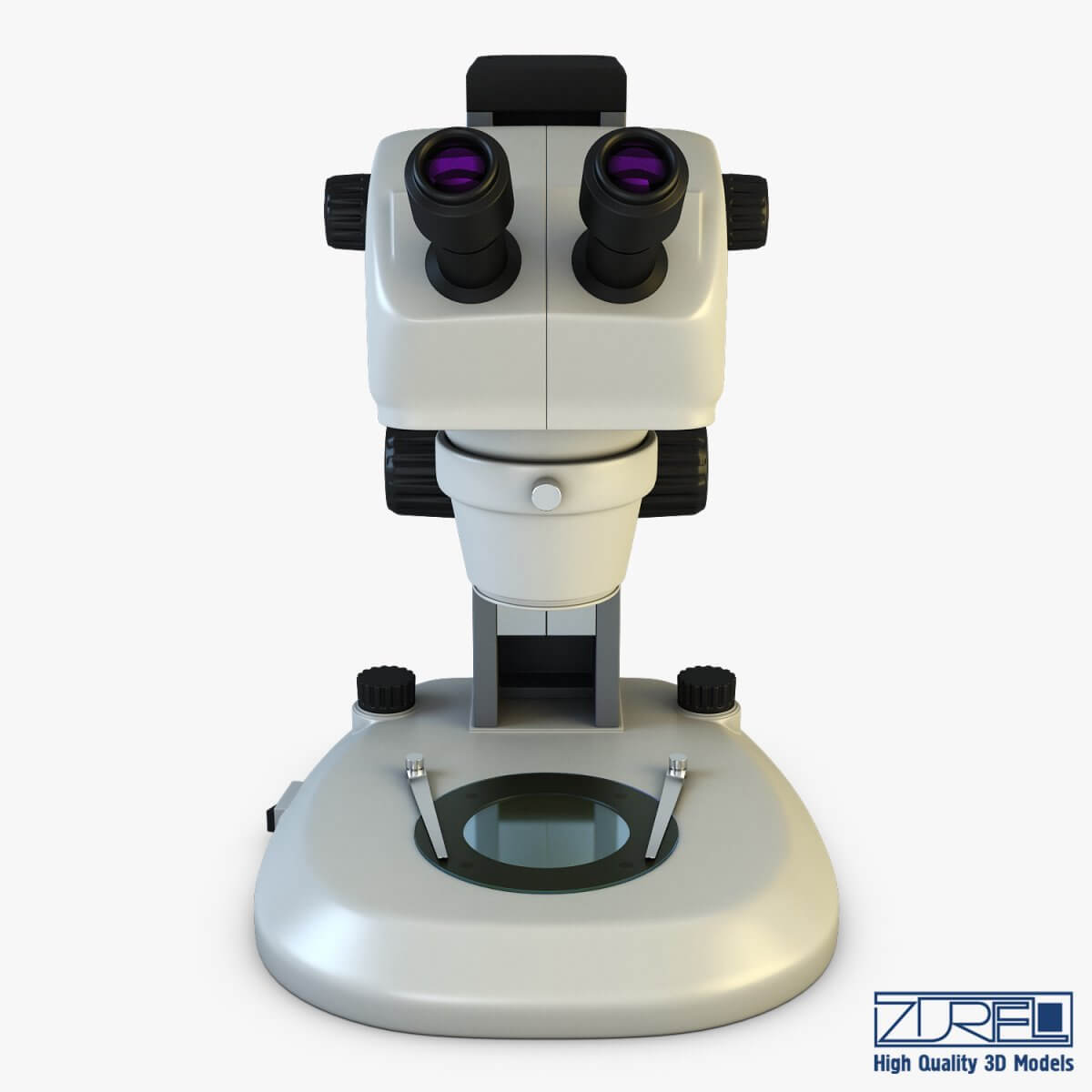 Vision Microscope - 3D Model by Zurel