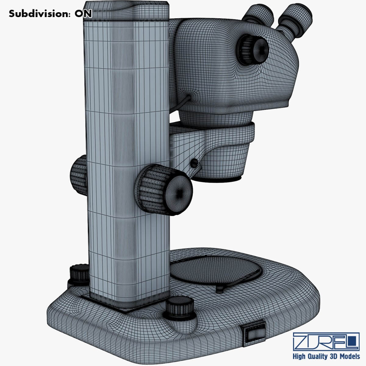 Vision Microscope - 3D Model by Zurel