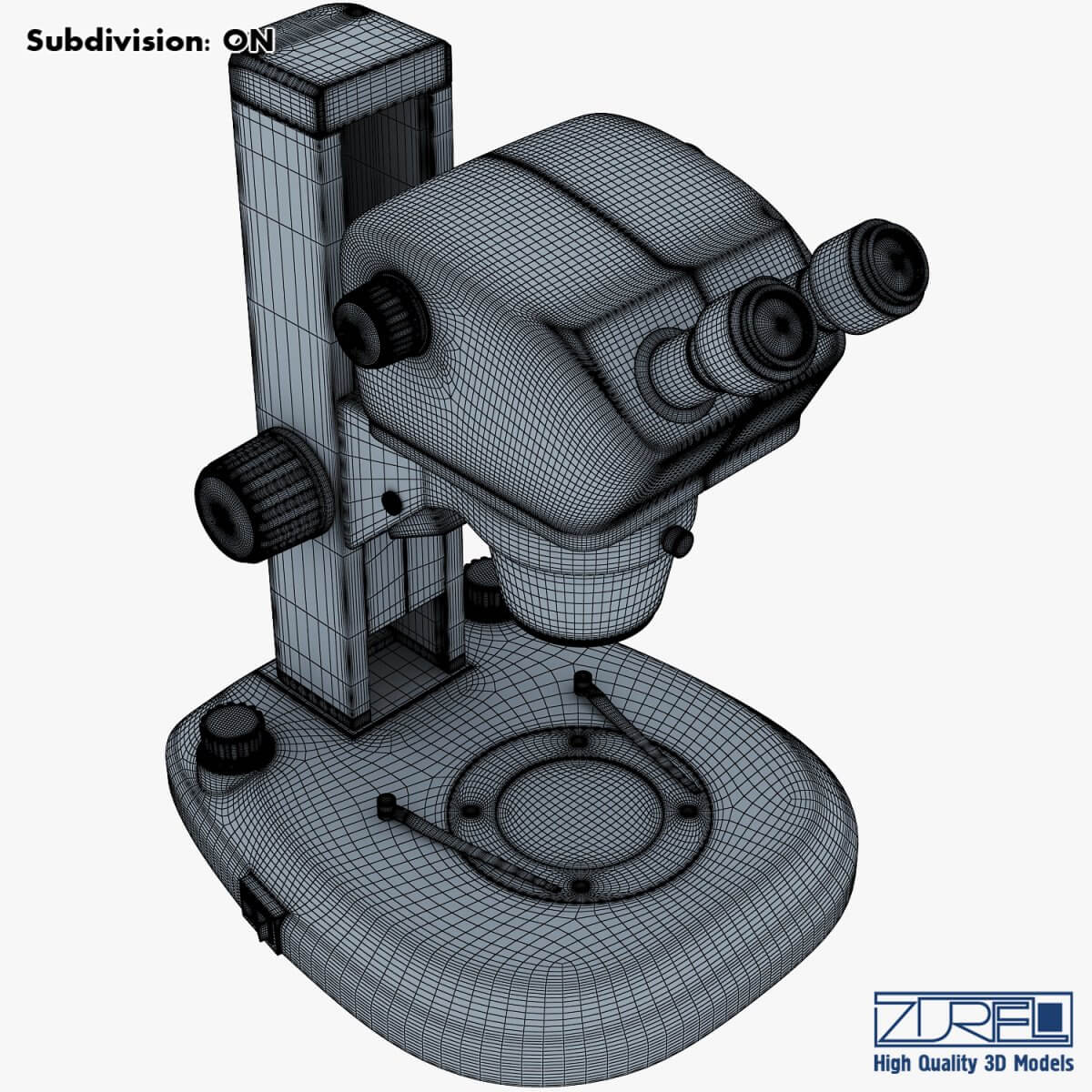 Vision Microscope - 3D Model by Zurel