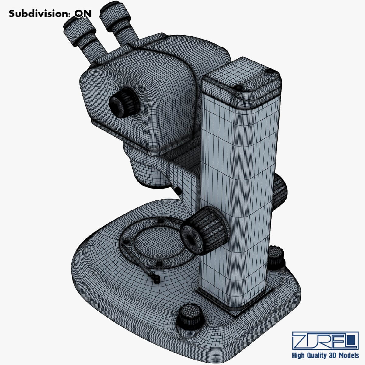 Vision Microscope - 3D Model by Zurel