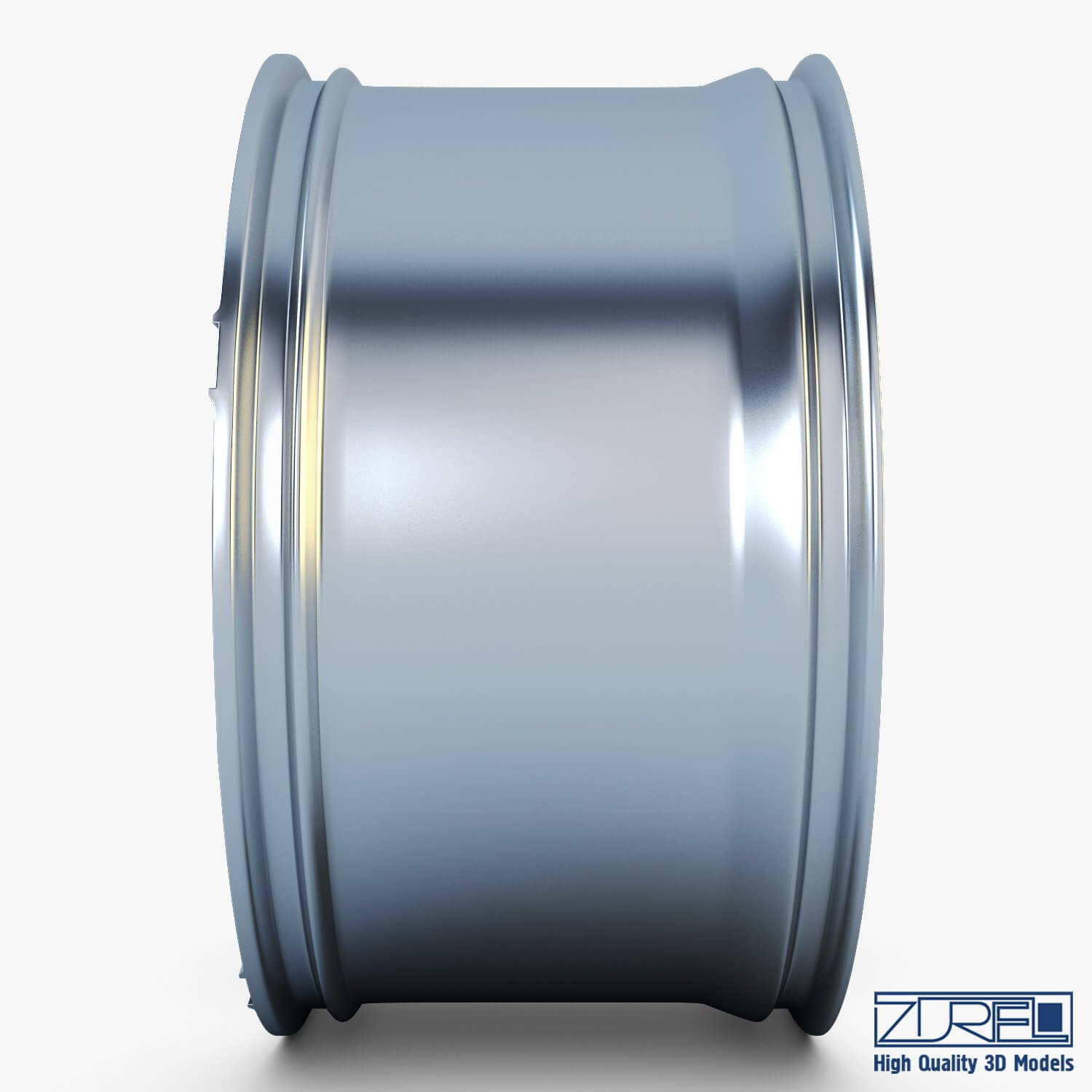 Vossen HC-1 19 Wheel Silver 3D Model by Zurel