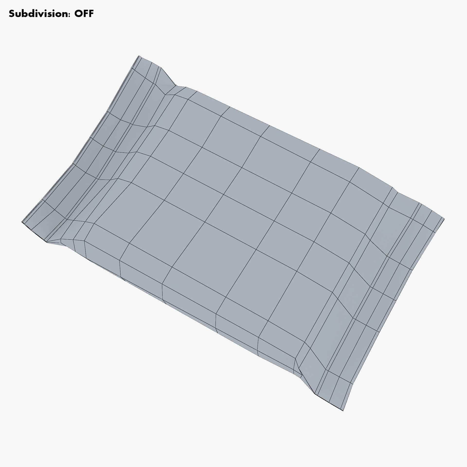 Wafers Chocolate Packaging Simple M 1 - 3D Model by Zurel